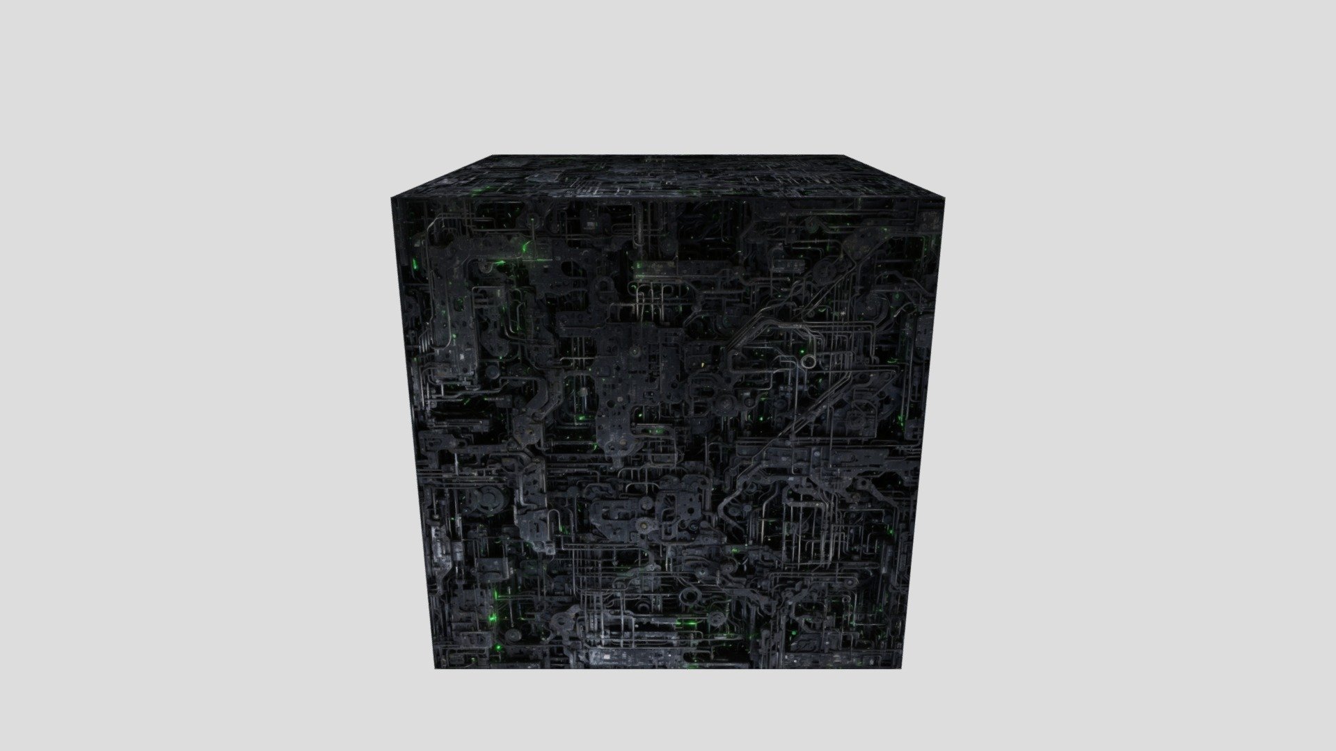Borg Cube - Download Free 3D model by Everret [6af49c6] - Sketchfab
