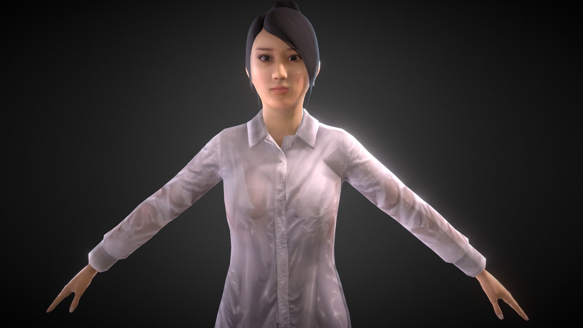 Wet Clothing Women - Buy Royalty Free 3D model by animod [6af5040] - Sketchfab Store