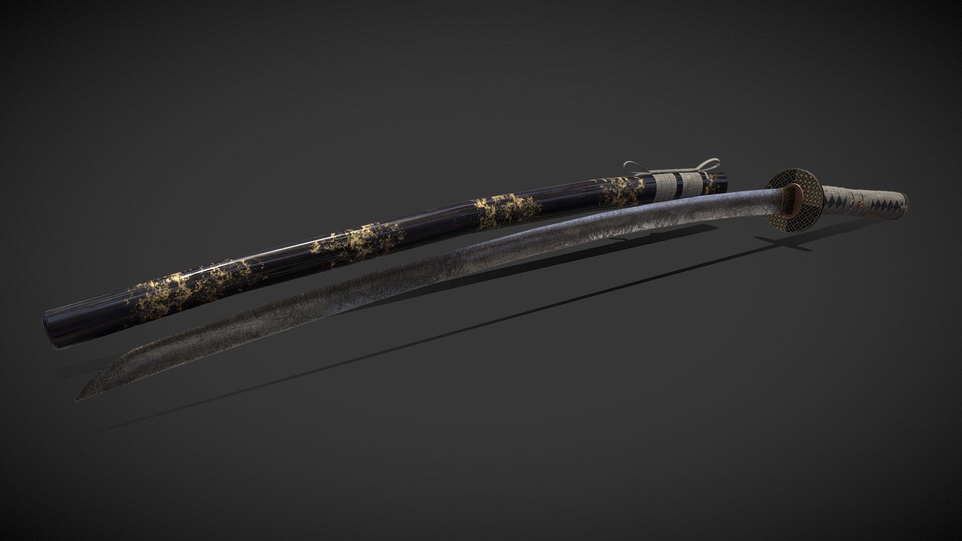 Garloid's Katana - 3D model by Garloid [6af5610] - Sketchfab