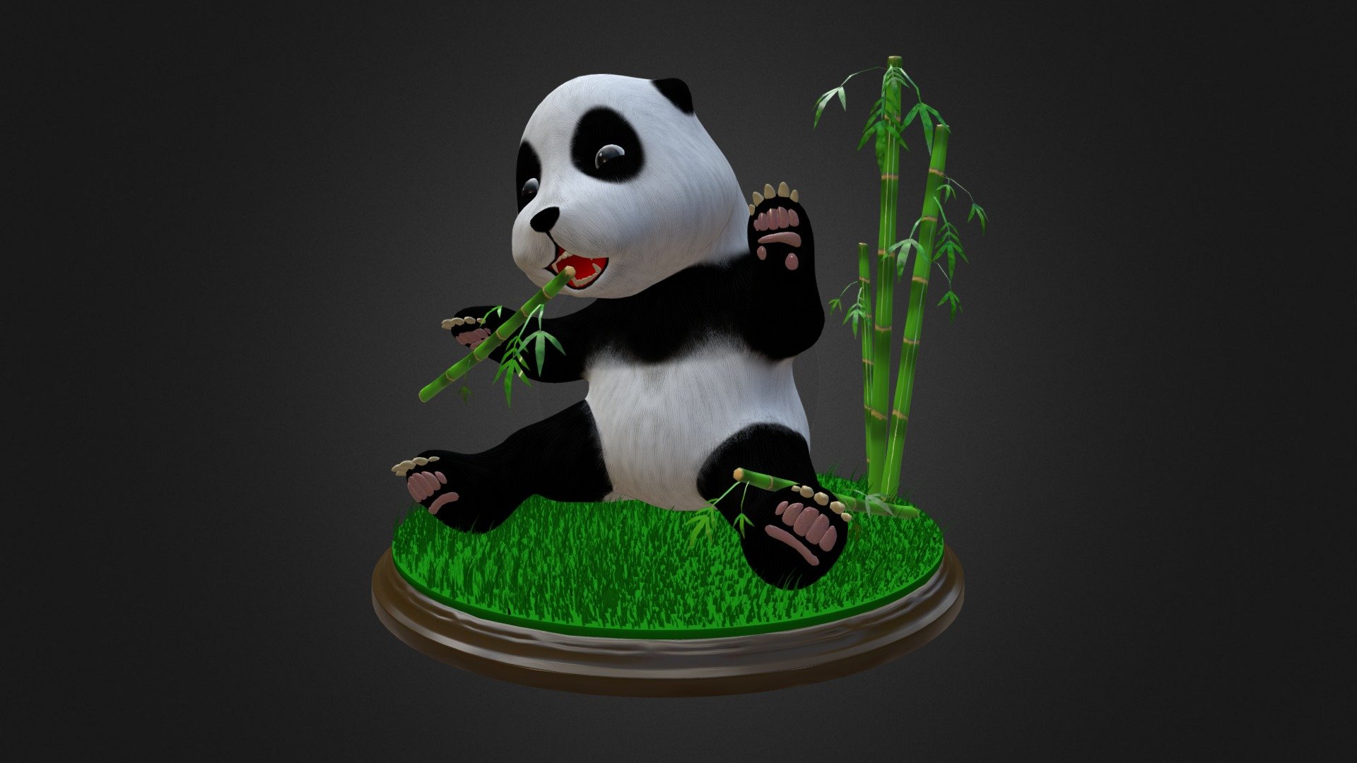Panda - 3D model by ntm3d [6af5ebf] - Sketchfab