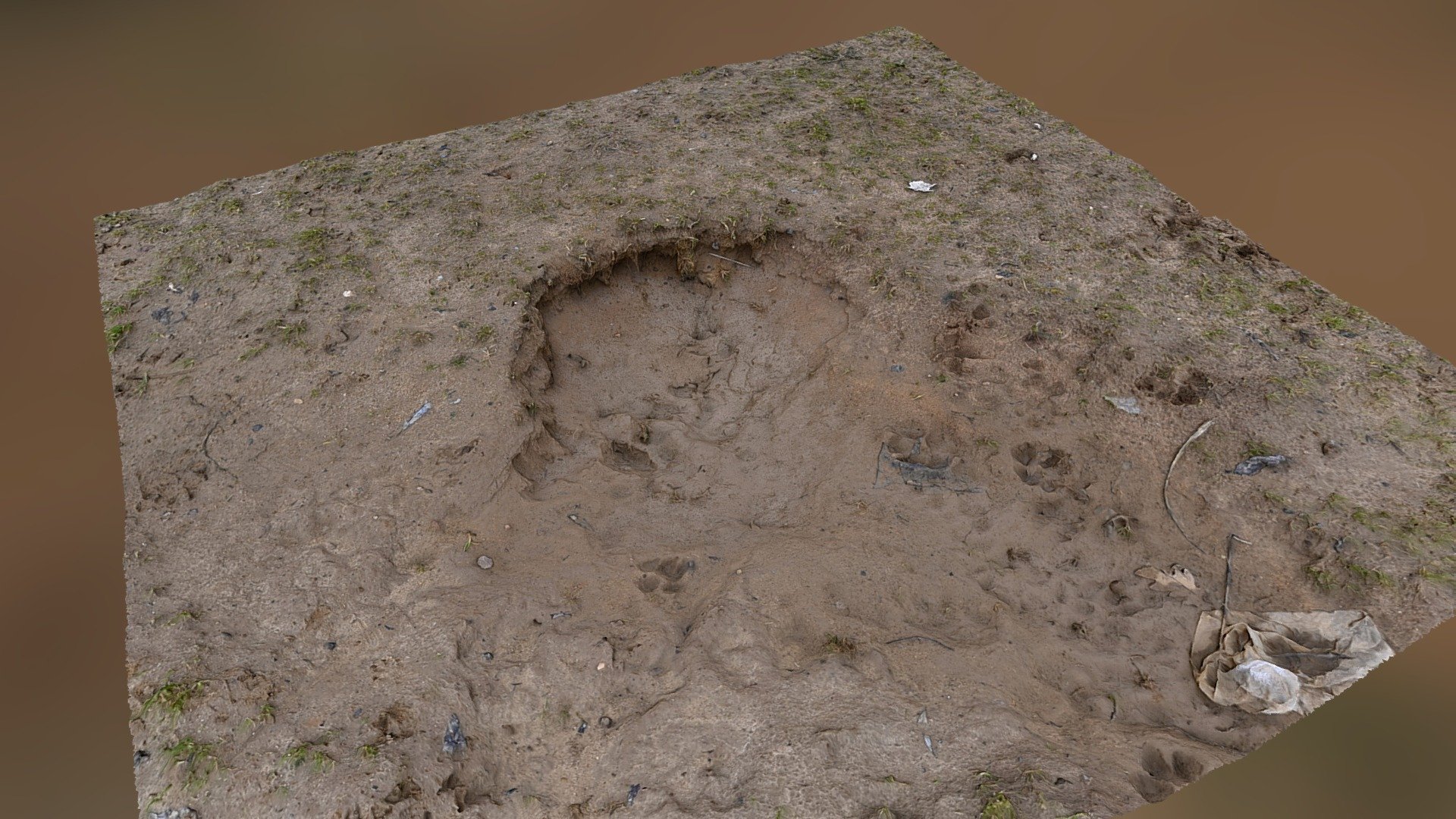 Hole in a sand - 3D model by Neo_minigan (@neominigan) [6af5fd7 ...