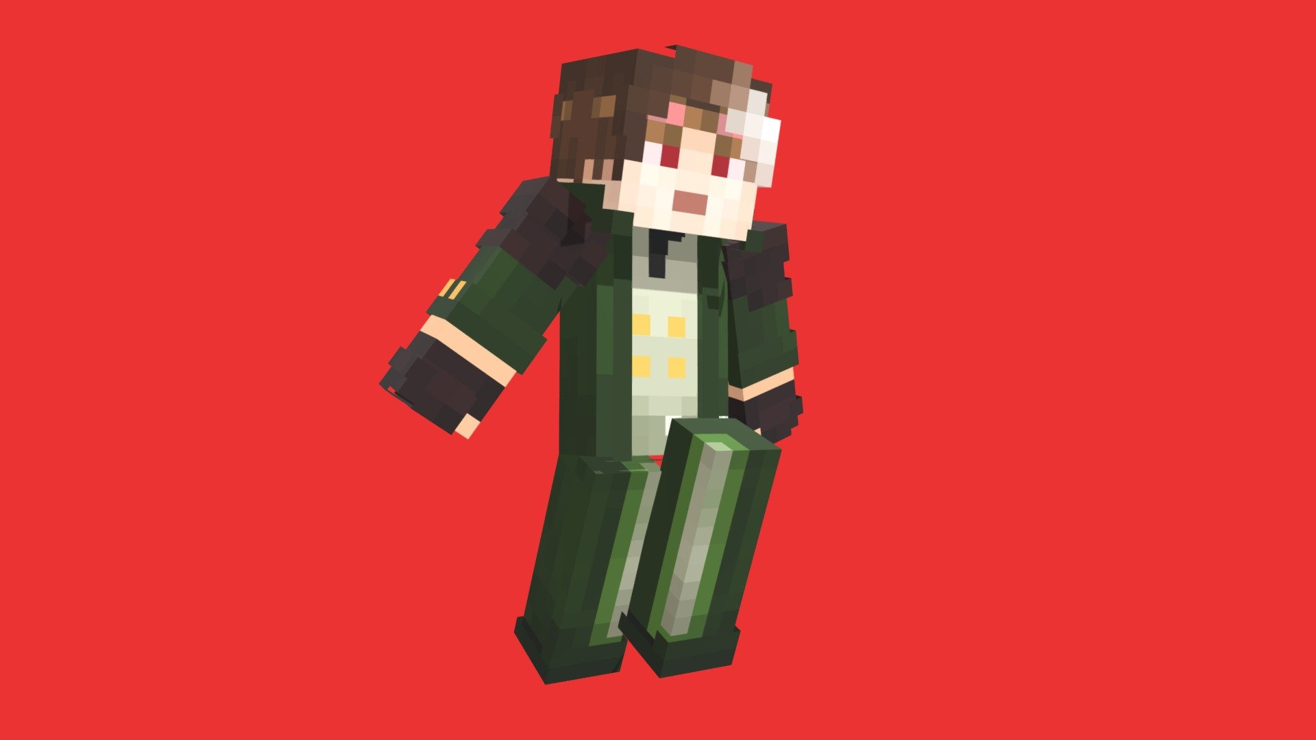 Cellbit Halloween Costume - QSMP - 3D model by RFVior [6af6967] - Sketchfab