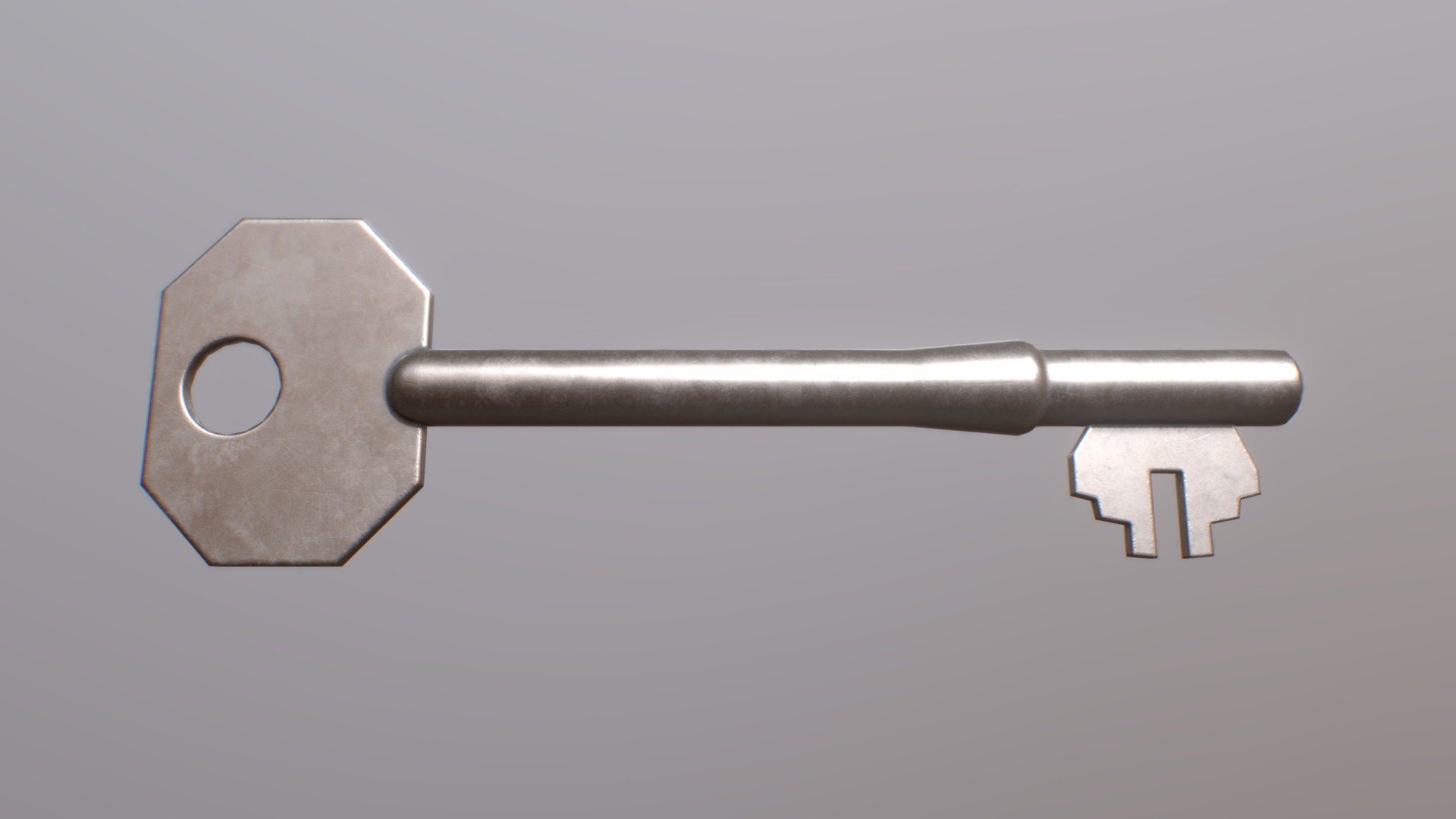 Old Key - 3D model by Ronald_RayGun [6af7096] - Sketchfab