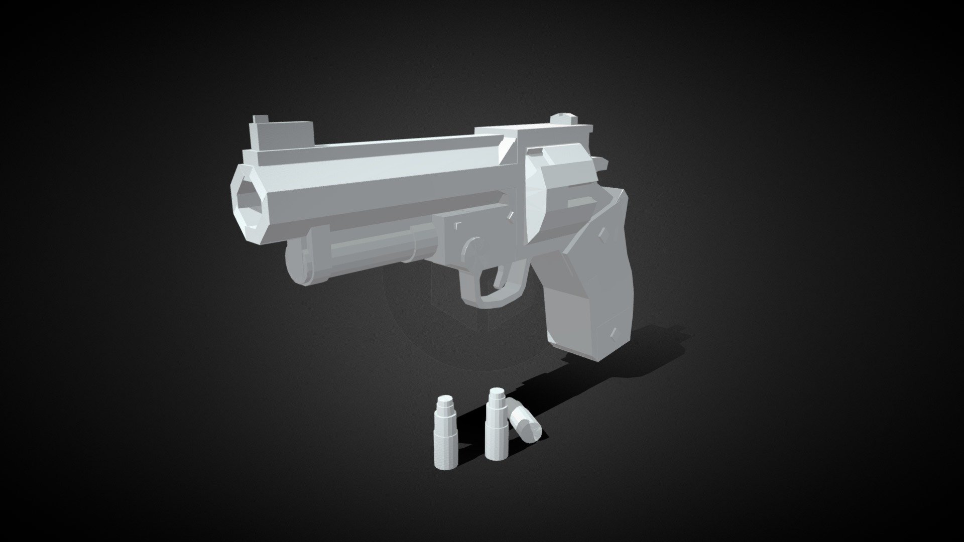 Hellboy Revolver - 3D model by ClaridadCaliente [6af72ce] - Sketchfab