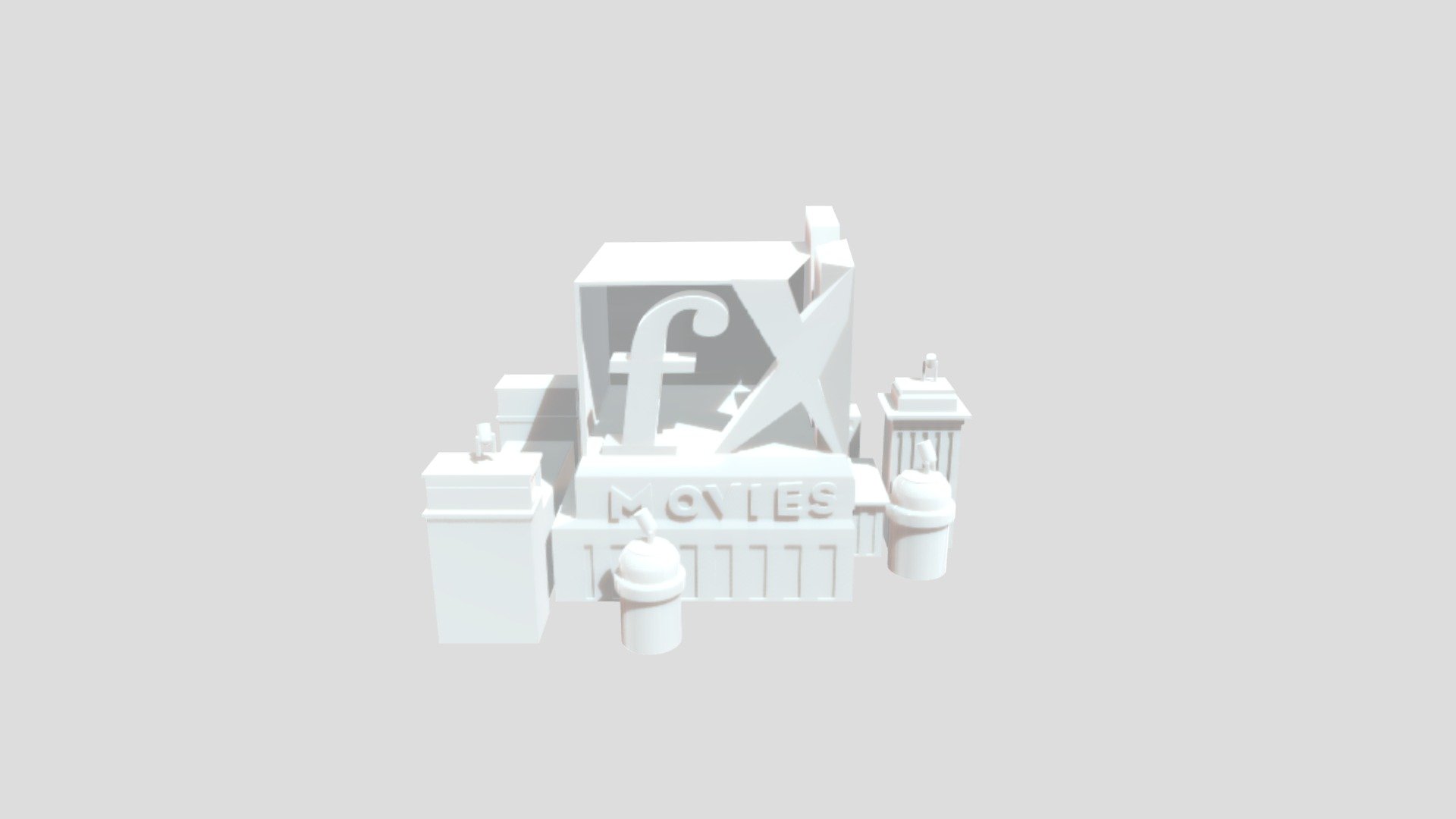 FXM Movies From Fox 1994 Logo Remake - Download Free 3D model by Brainy ...