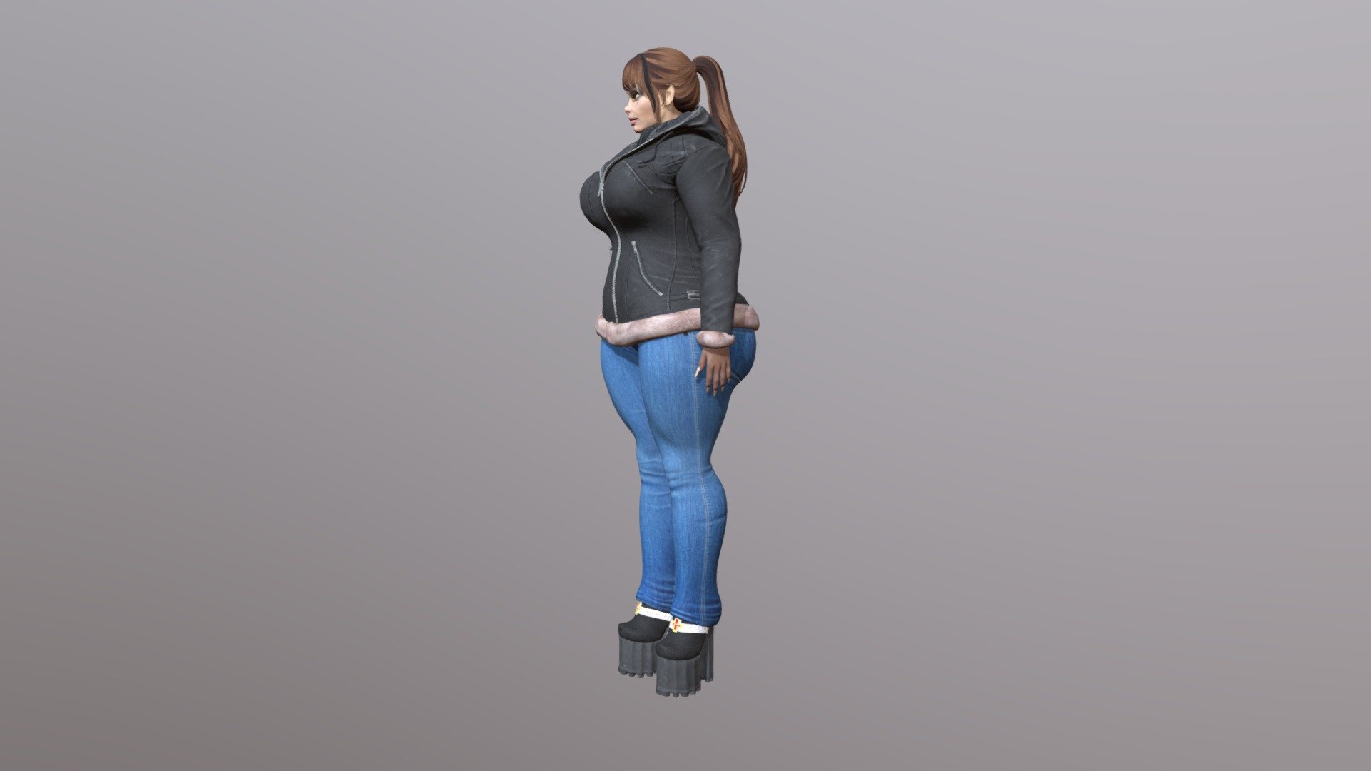 Woman-big - 3D model by AMIGO (@amigostorms) [6af762e] - Sketchfab