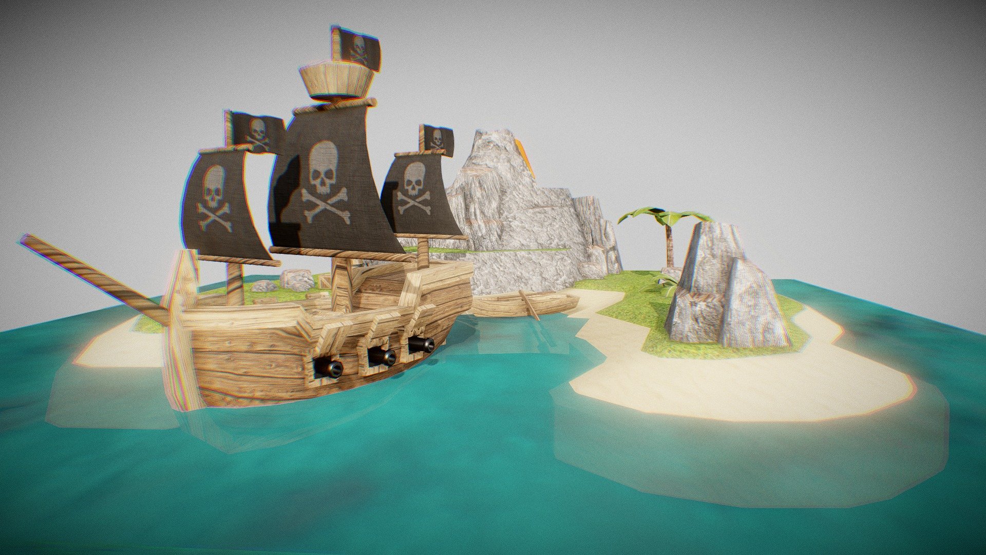 Island - Download Free 3D model by unium3d [6af7d67] - Sketchfab