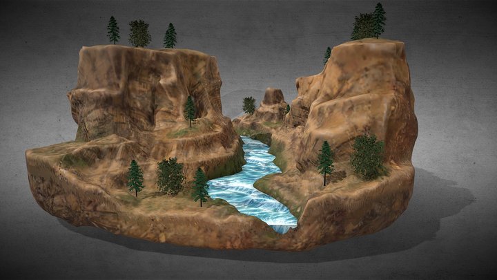 Canyon 3D models - Sketchfab
