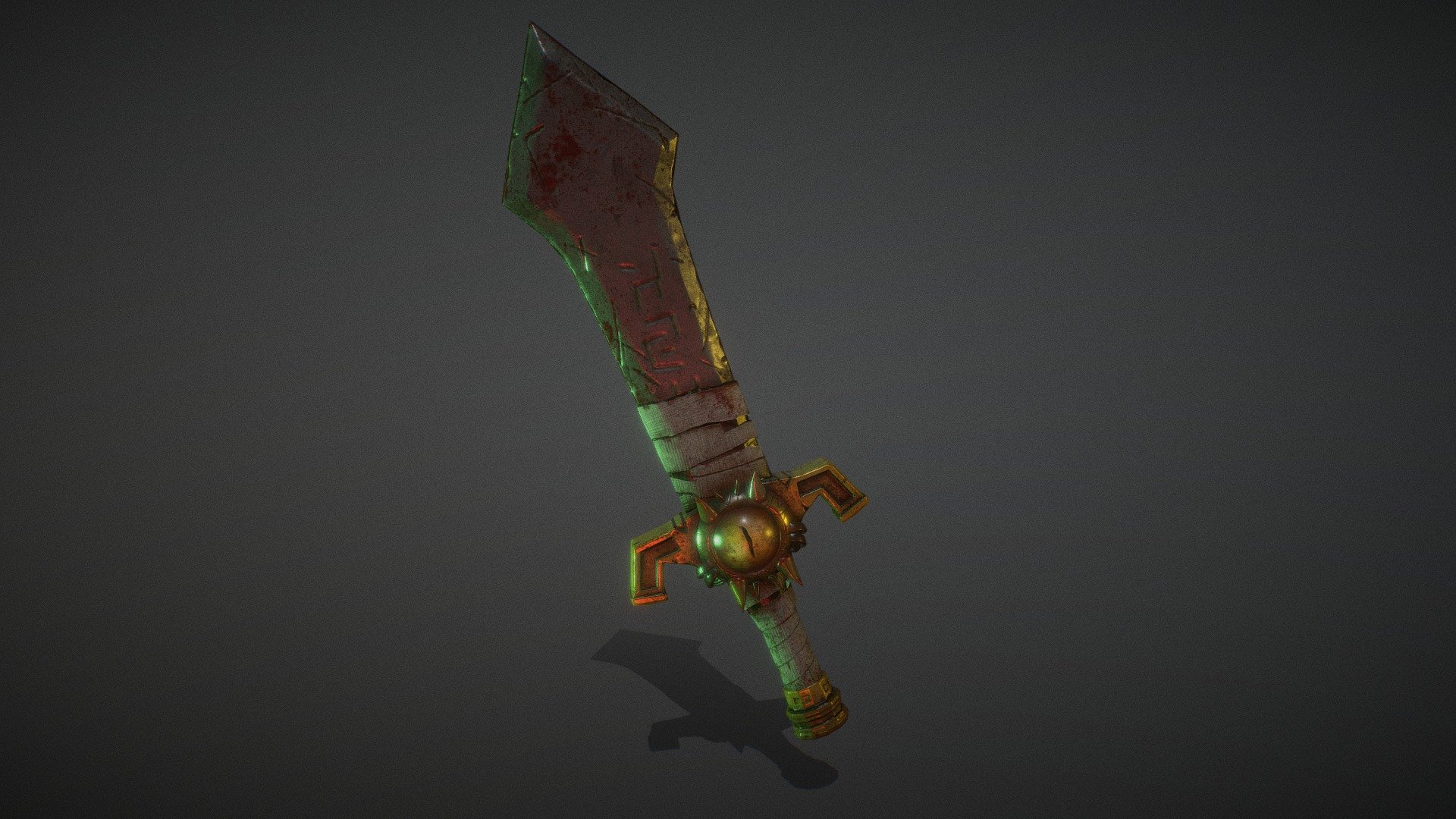 Stylized sword - 3D model by Femei_Amatori [6afadec] - Sketchfab