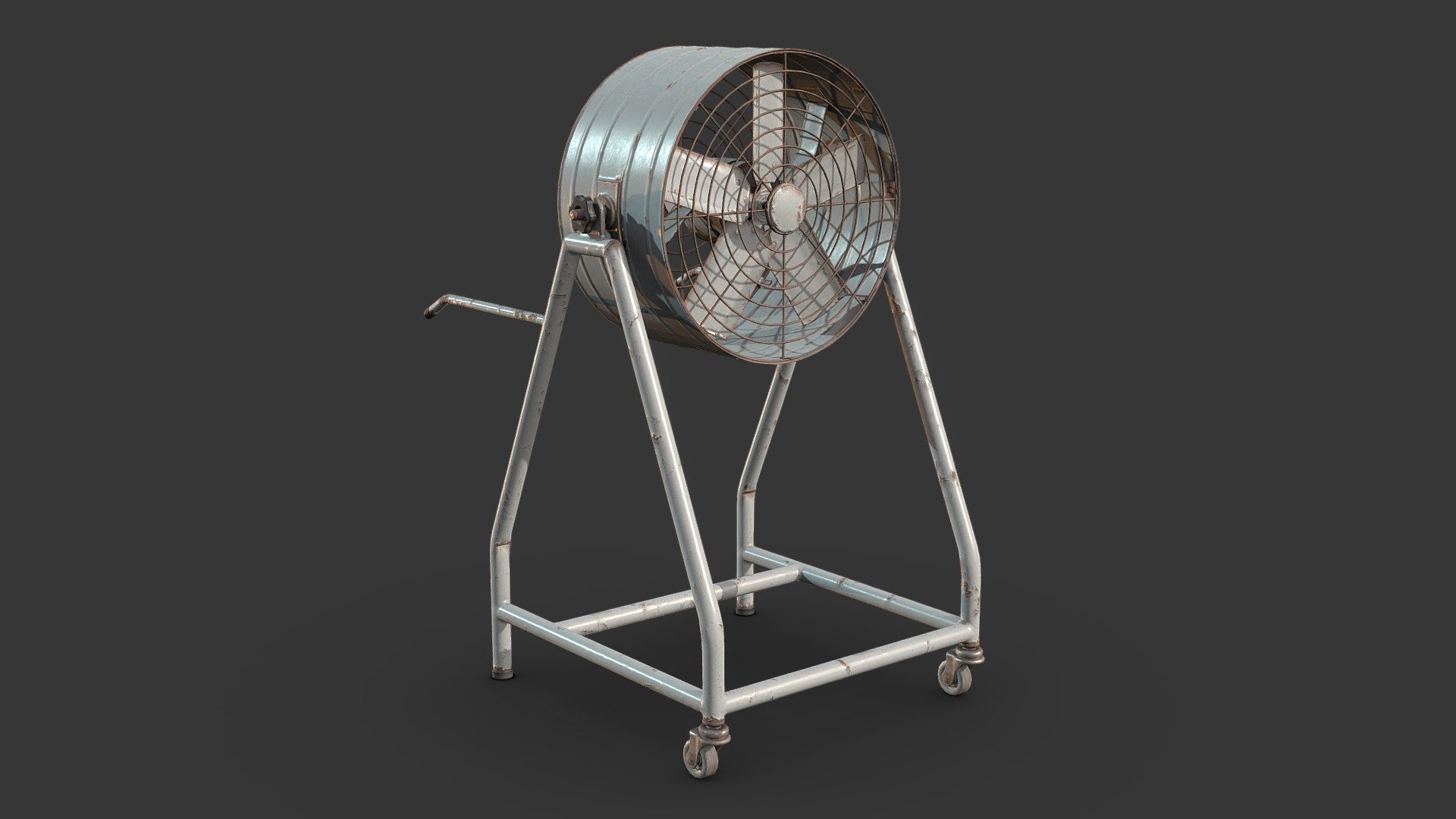 Industrial Exhaust Fan - 3D model by Tiago Barrozzo (@tiagobarrozzo ...