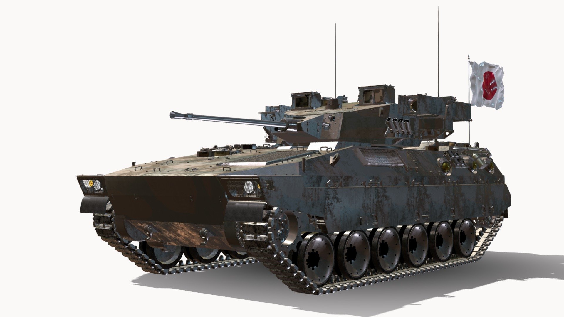 TYPE-89-IFV JAPÃO 26$ - 3D model by LM3D (@lm9241221) [6afcf13] - Sketchfab