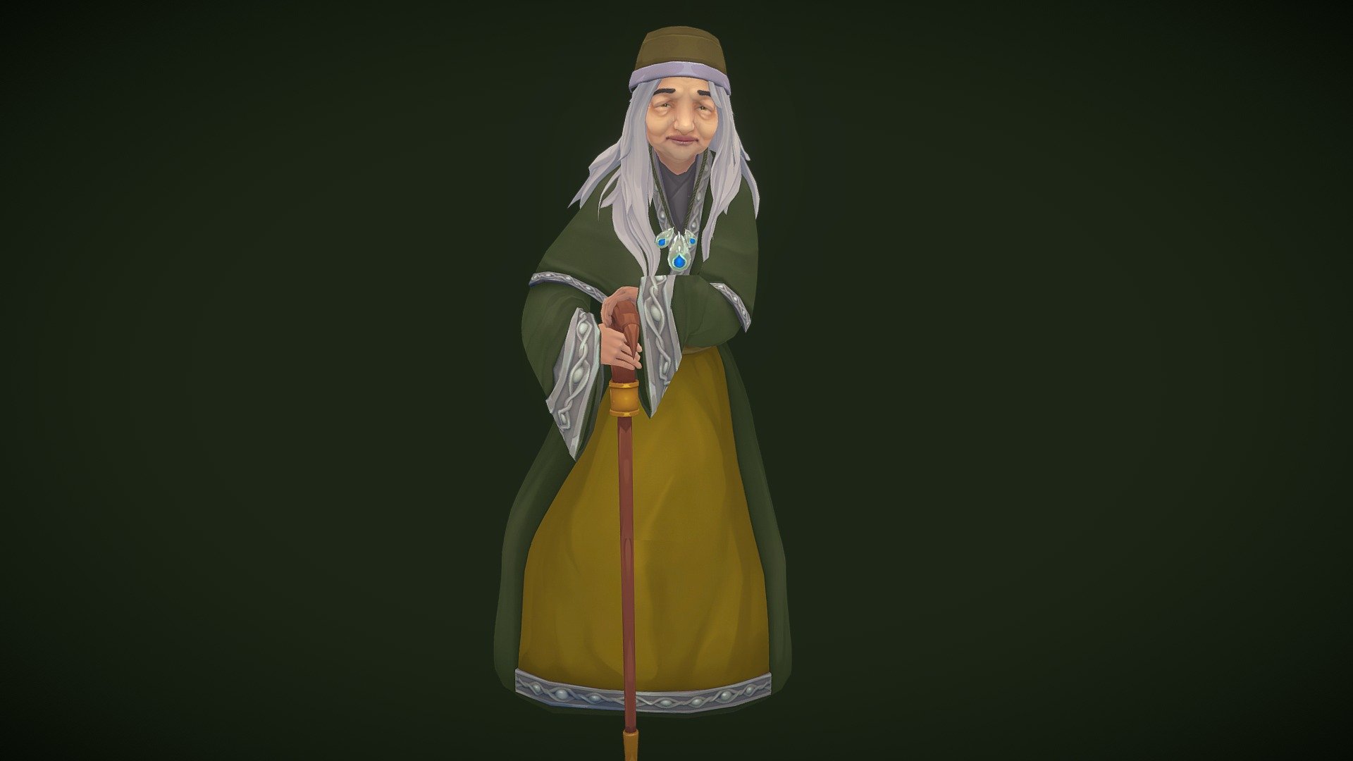 Stylized Human Female Granny - 3D model by N-hance Studio (@Malice6731 ...