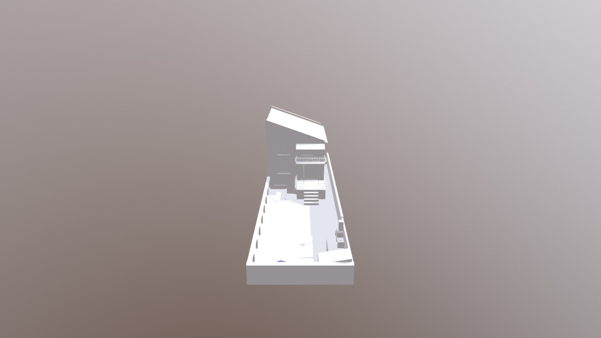 Suburb house - Download Free 3D model by paul.mrg [6afd42f] - Sketchfab