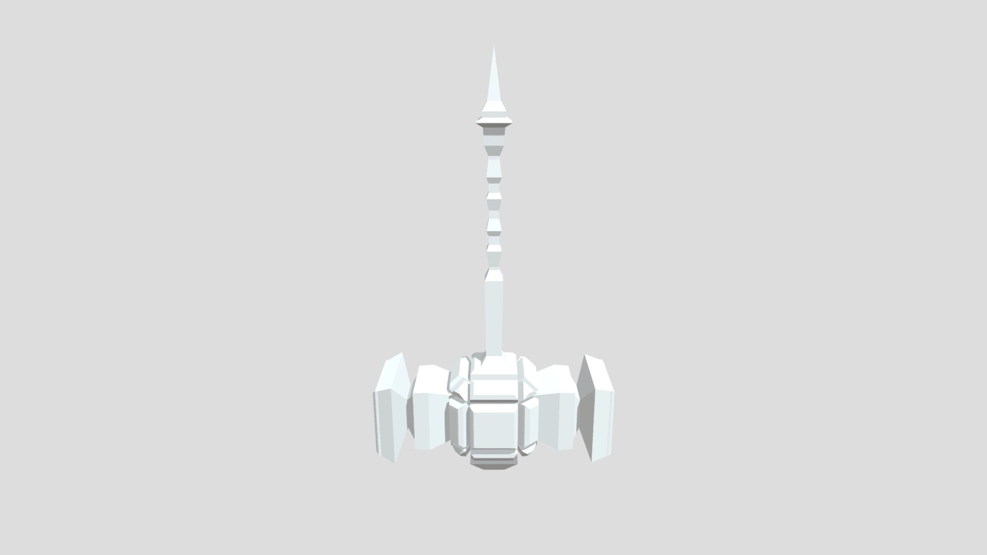 LowPoly War Hammer - Download Free 3D model by An1maze [6afd45a ...