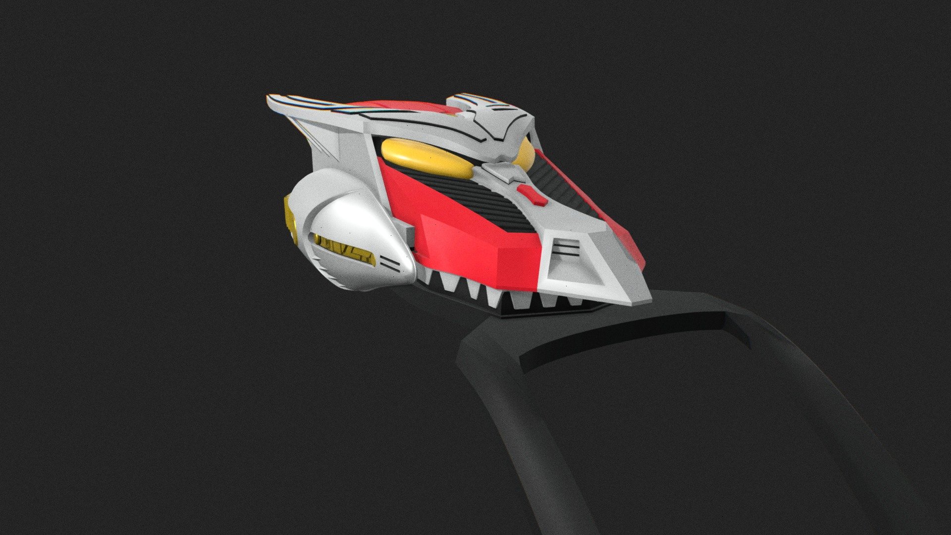 Dragvisor 3D Model | Kamen rider Ryuki - 3D model by Ken NCH (@KenNCH ...
