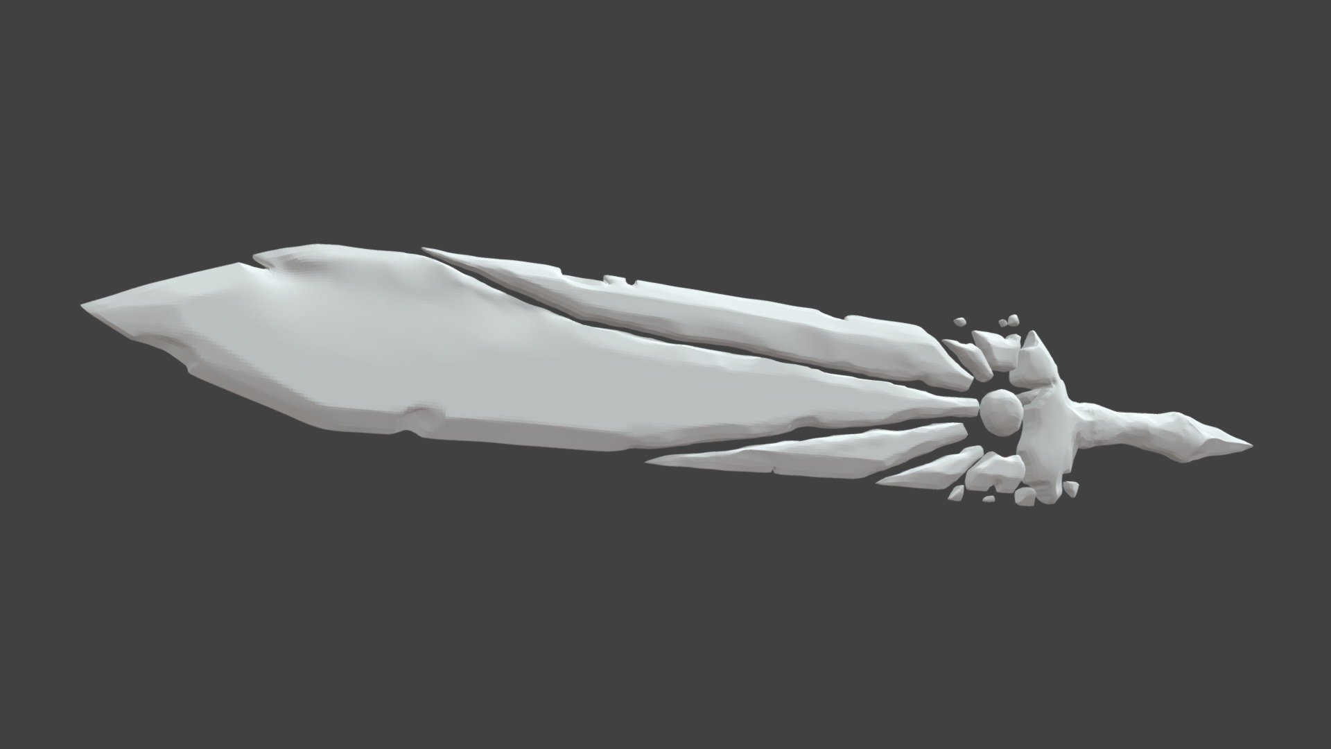 Fantasy Stone-Sword - Download Free 3D model by mrruk3r [6afd7e9 ...