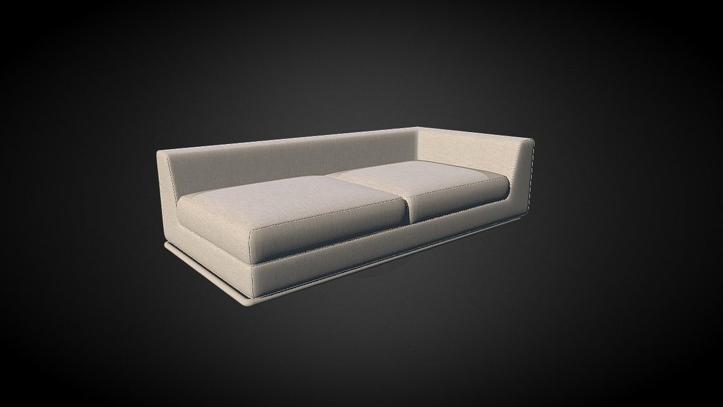 Sofa - 3D model by 3dwstudio [6afef7d] - Sketchfab