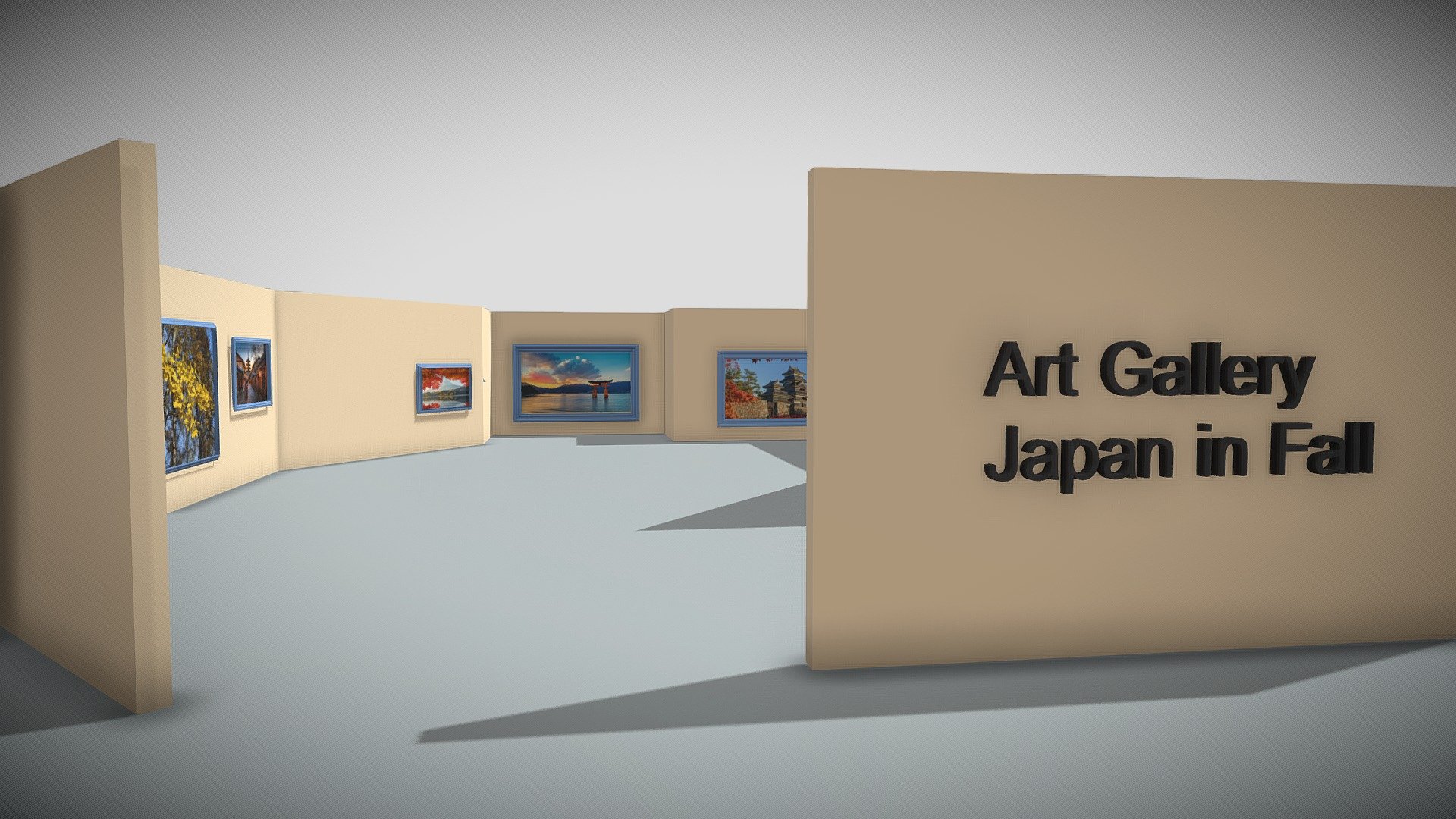 Art gallery1 - Download Free 3D model by JonahDingvall [6aff737 ...