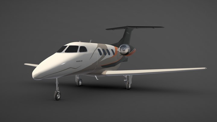 Private-jet 3D models - Sketchfab