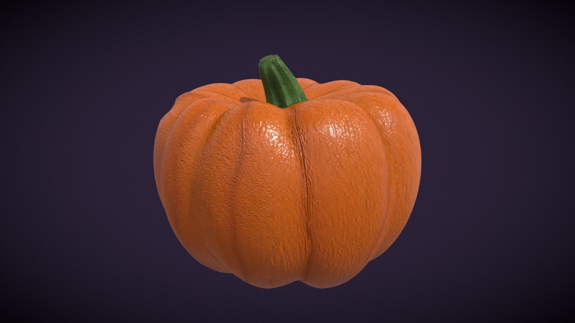 Pumpkin fruit - Download Free 3D model by Be-Ru (@beru837) [6b01d76 ...