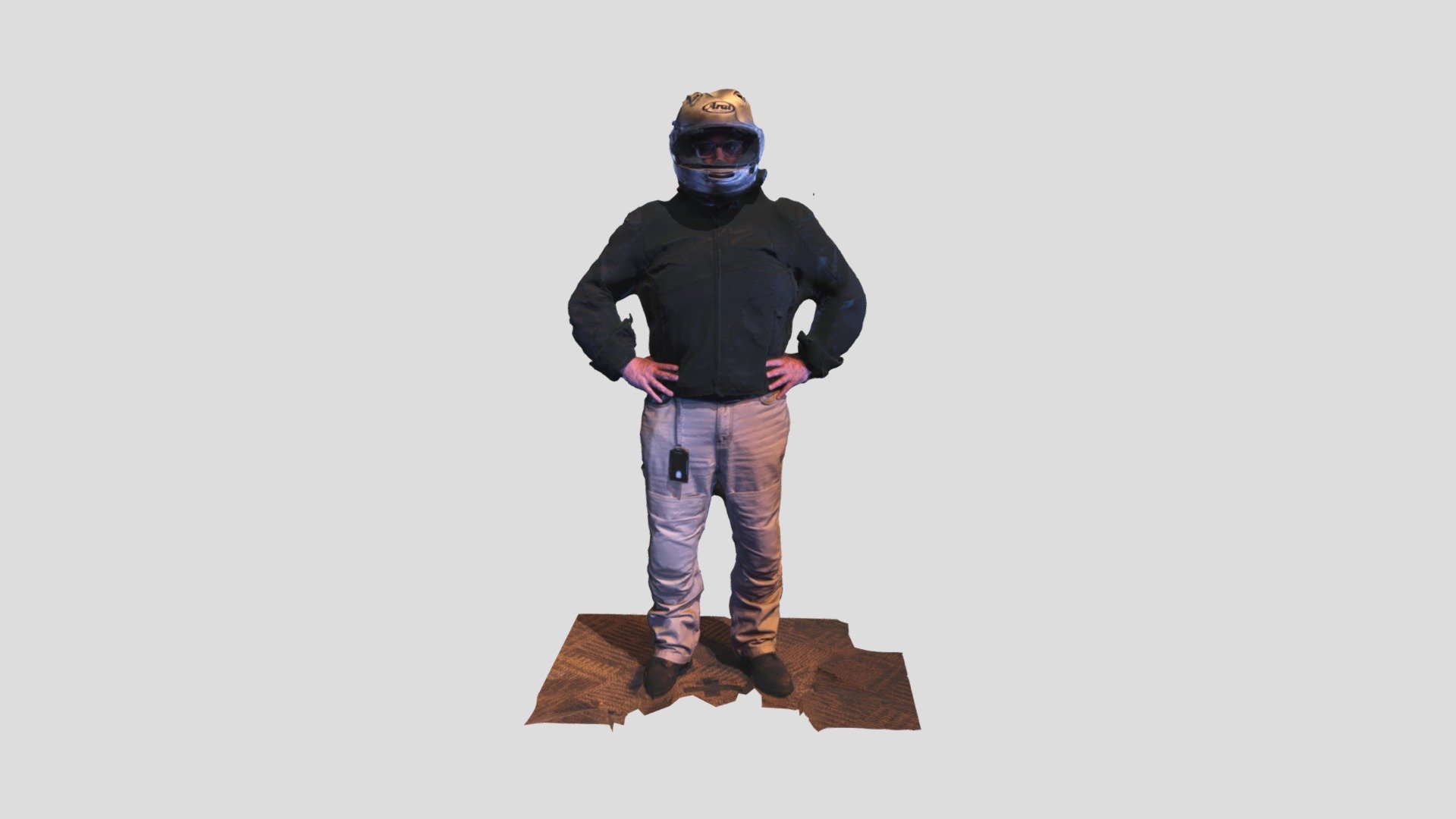 Jeff_Helmet_Hair - 3D model by IU3D [6b03732] - Sketchfab