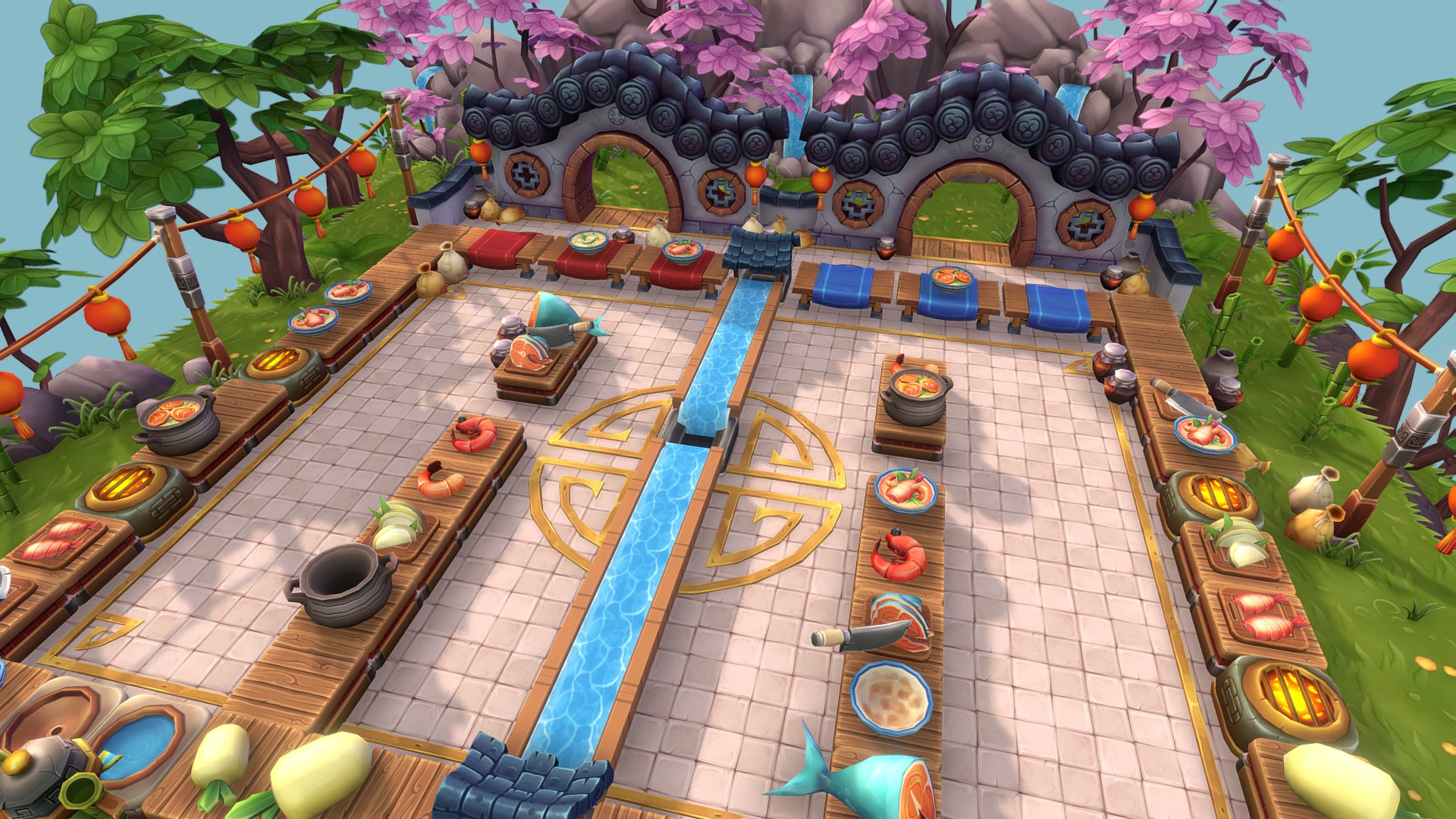 Floating Fantasy Kitchen - 3D model by ZugZug Art (@zugzug) [6b03bc6 ...