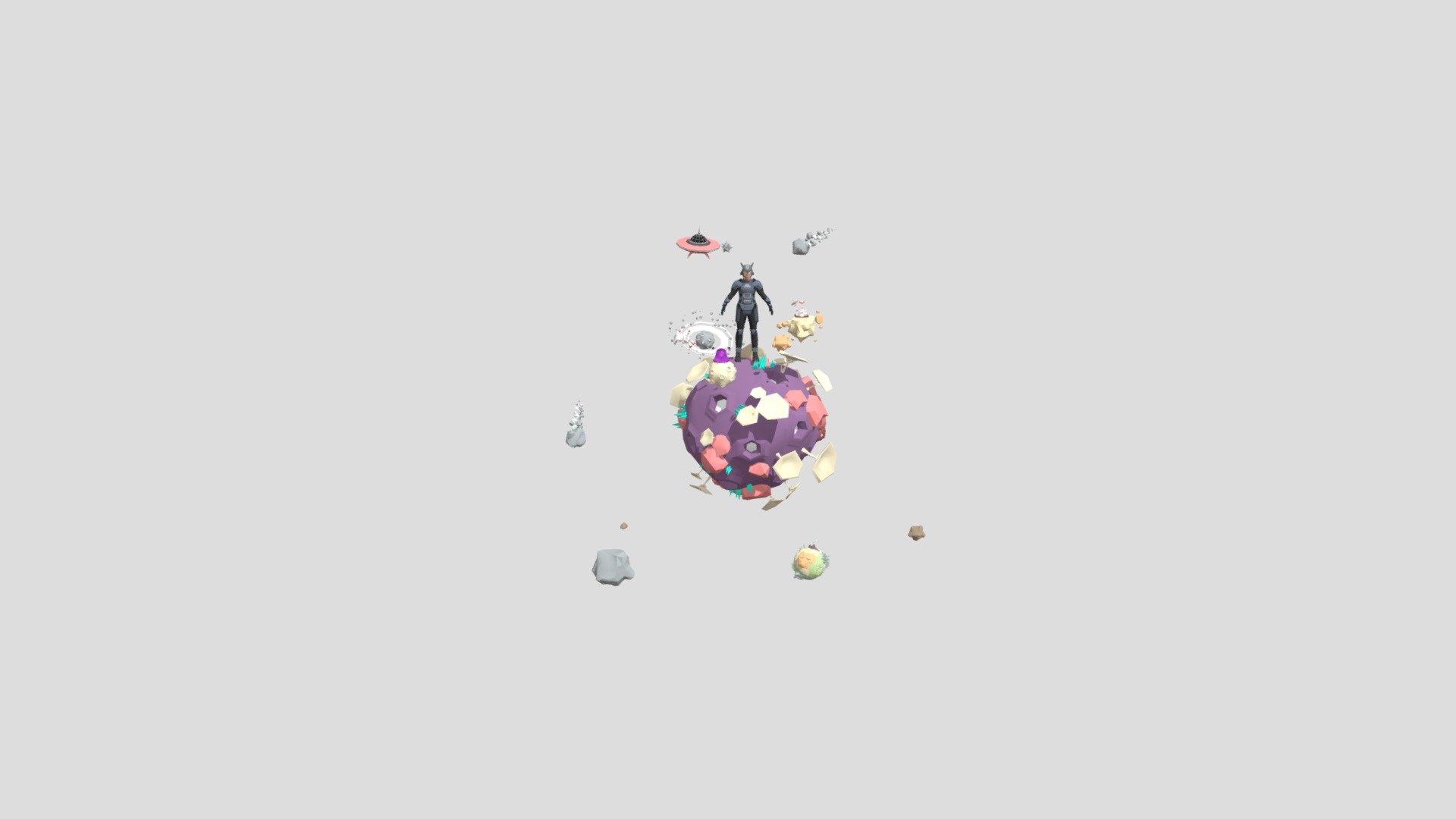 Space - 3D model by emma9438 [6b03f85] - Sketchfab