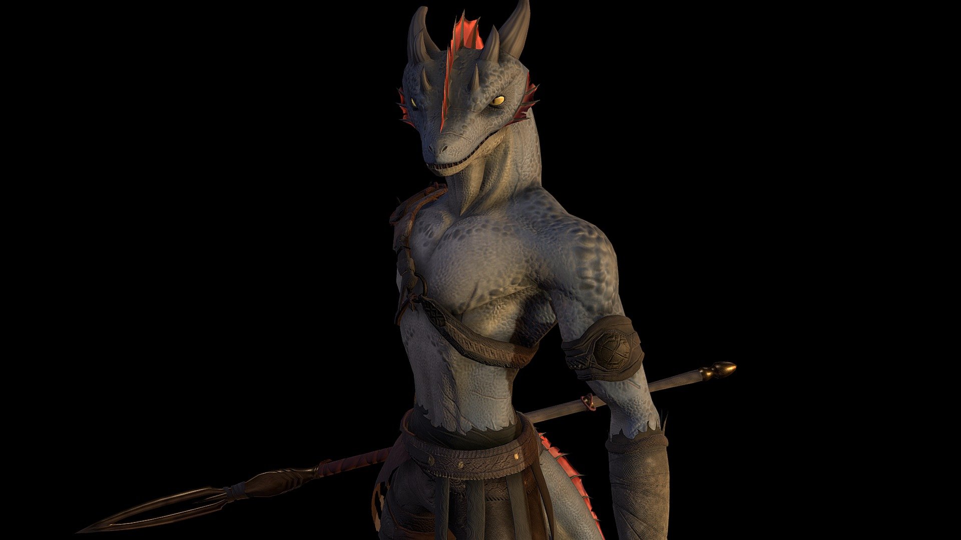 Ancient Lizard Warrior