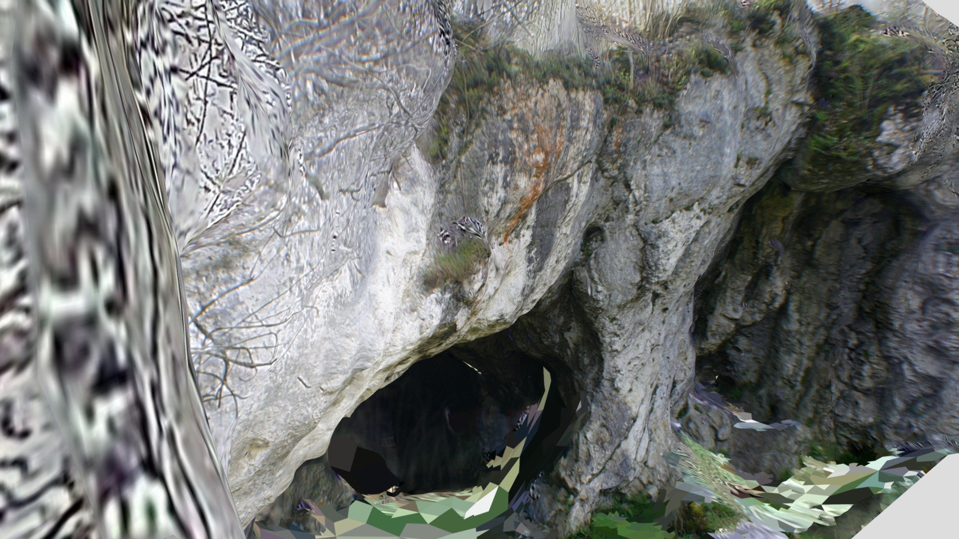 Rocky cave entrance - Download Free 3D model by Nature-témoin ...