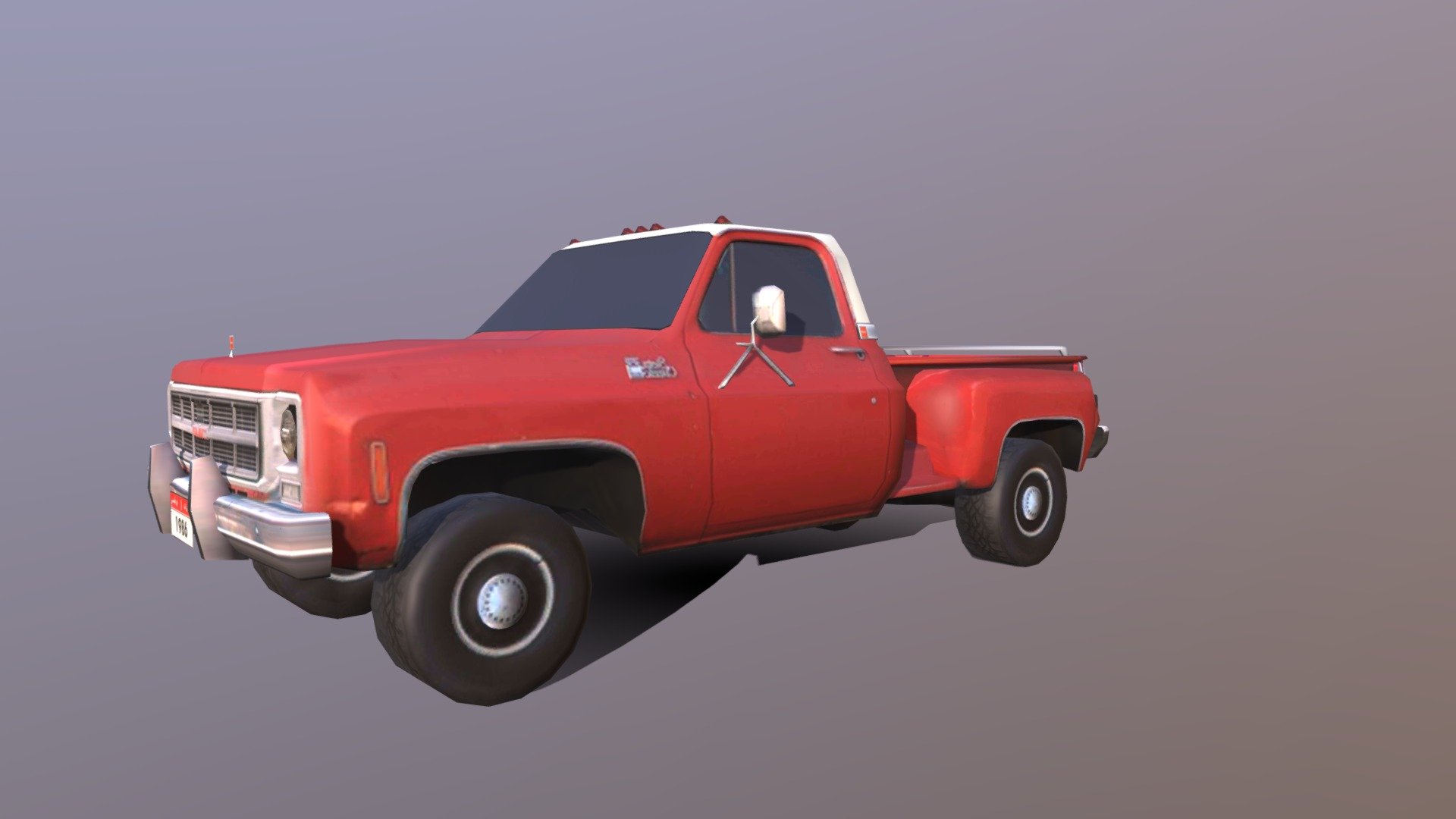 Gmc Sierra Grande 454 Pickup Download Free 3d Model By Zairiq 123