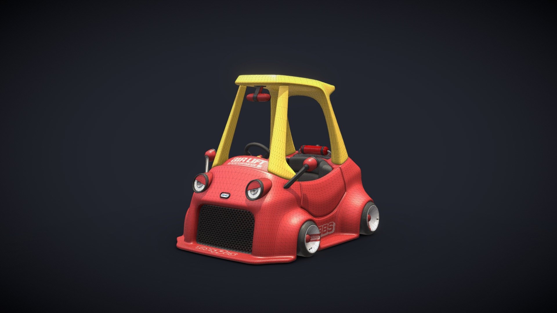 Cozy Coupe - 3D model by 3djordi [6b083f4] - Sketchfab