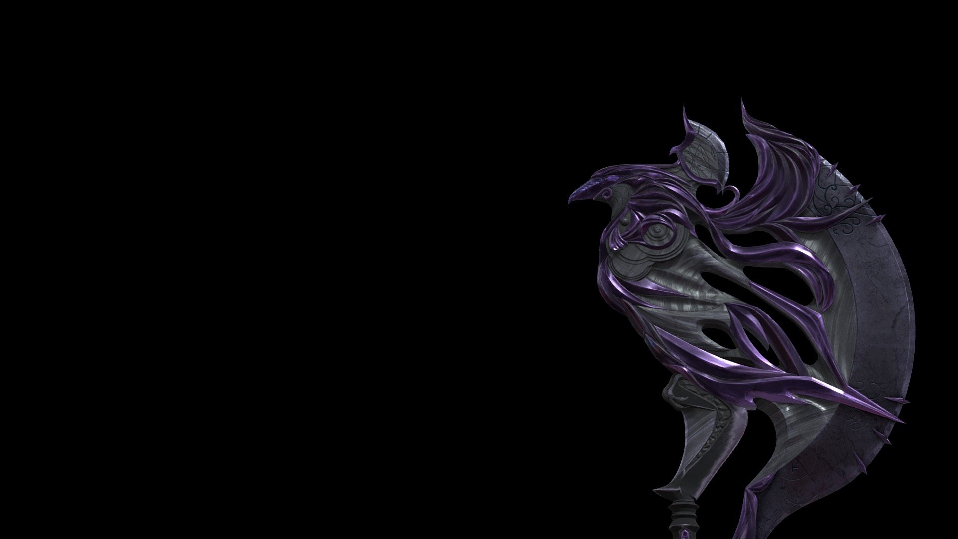 Raven Axe - 3D model by SVAIY ART INDUSTRIES (@svaiy.art) [6b08468 ...