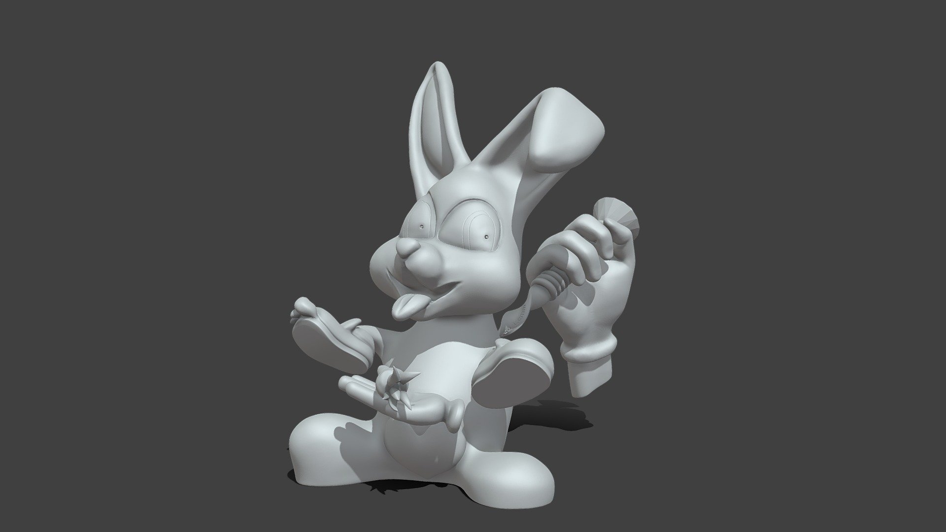 Mister Rabbit-Whimsical Charm - 3D model by Incredimate Studio ...