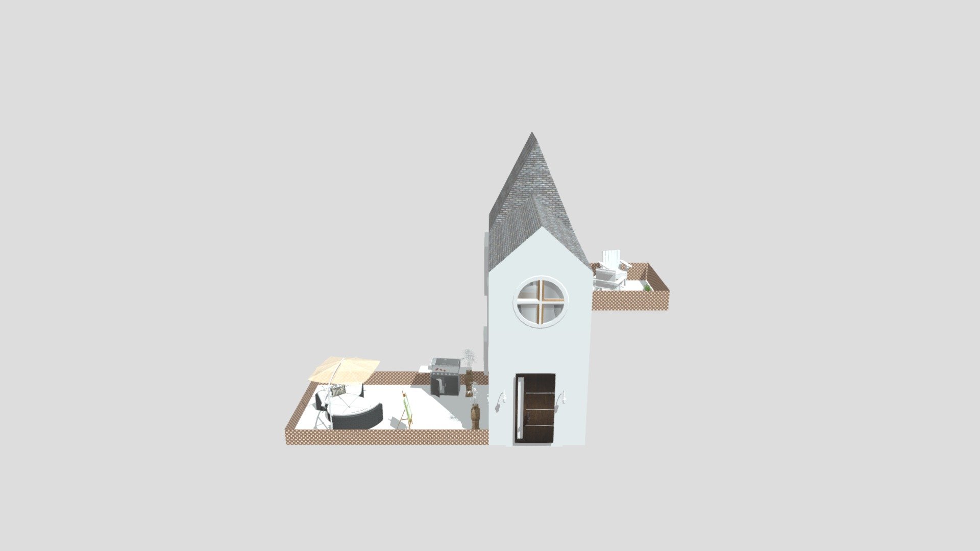 Tiny House - 3D model by scharlesrenn [6b09c37] - Sketchfab