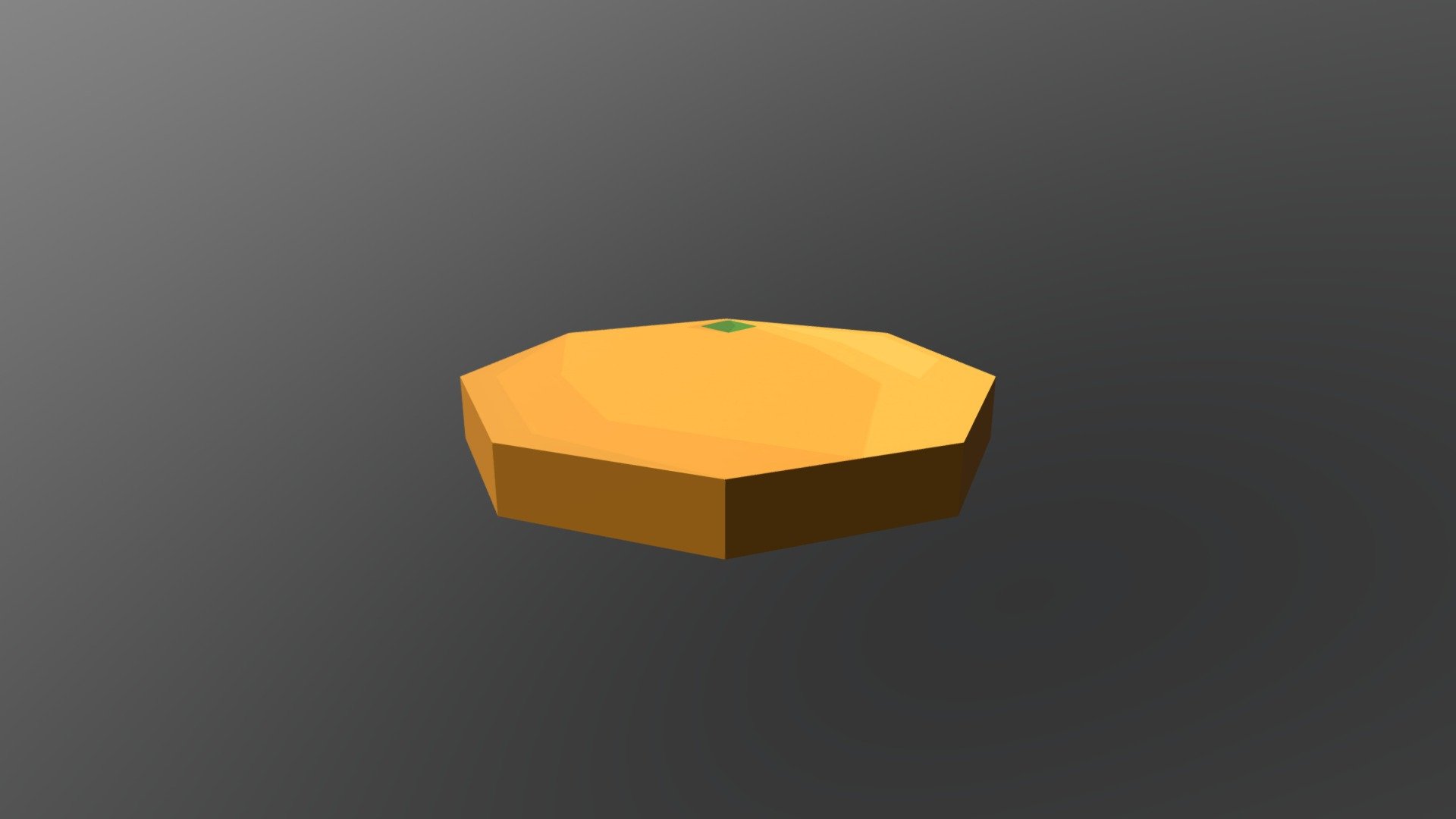 Orange Coin - 3D model by Destrsnow [6b0a593] - Sketchfab
