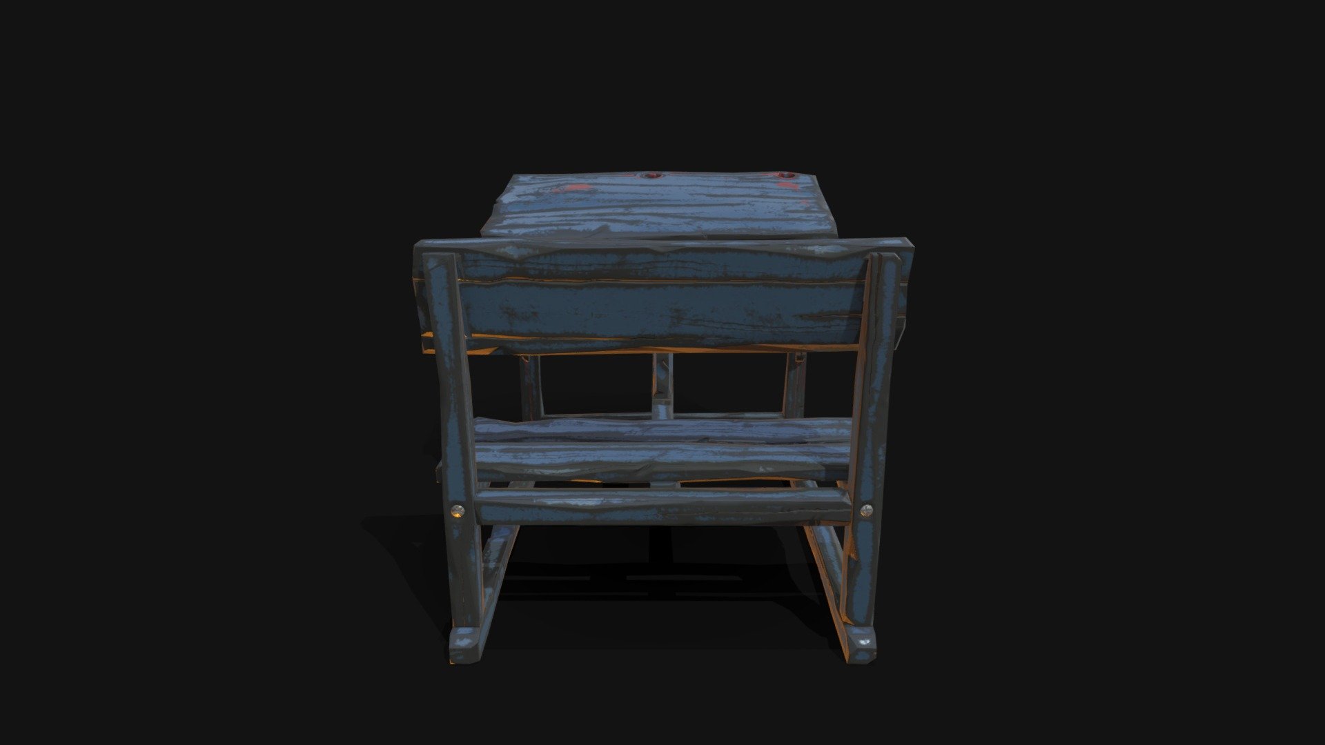 Stylized prop - School desk - 3D model by Chanelle (@cmazenq) [6b0ab73 ...