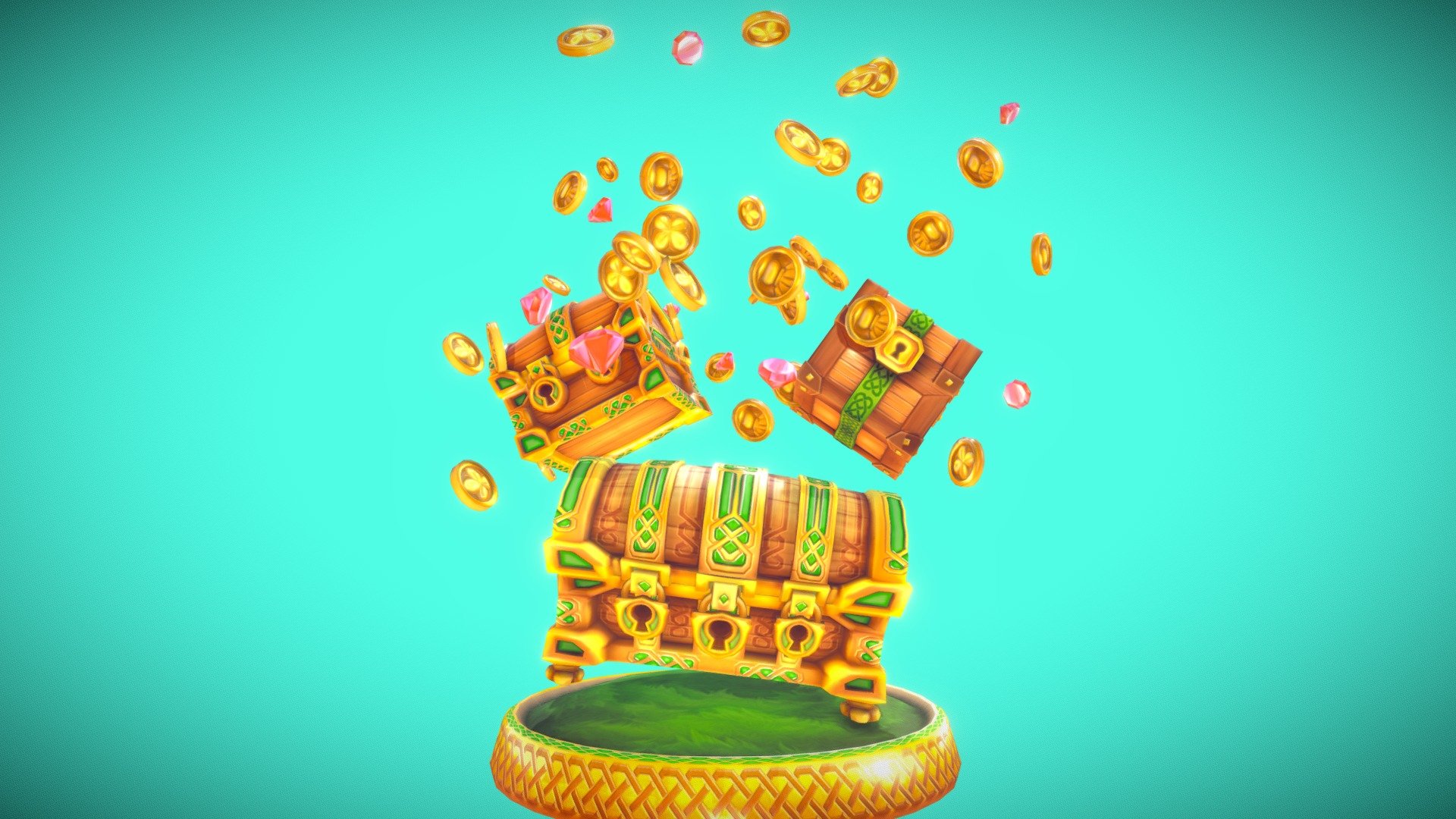 Loot Boxs - 3D model by Nathan Wondrak (@nathanwondrak) [6b0ad56 ...