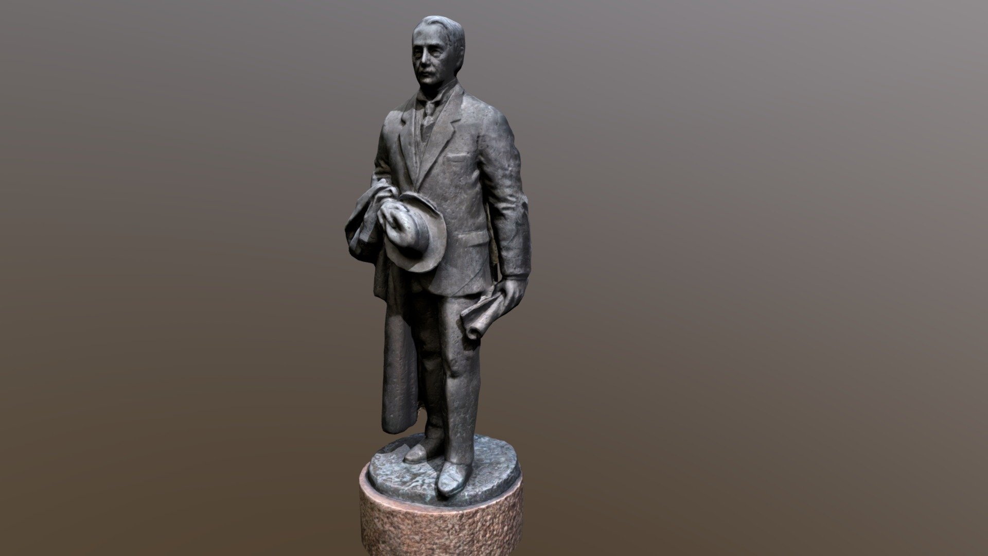 Man statue - Buy Royalty Free 3D model by Thomas Binder (@bindertom61 ...