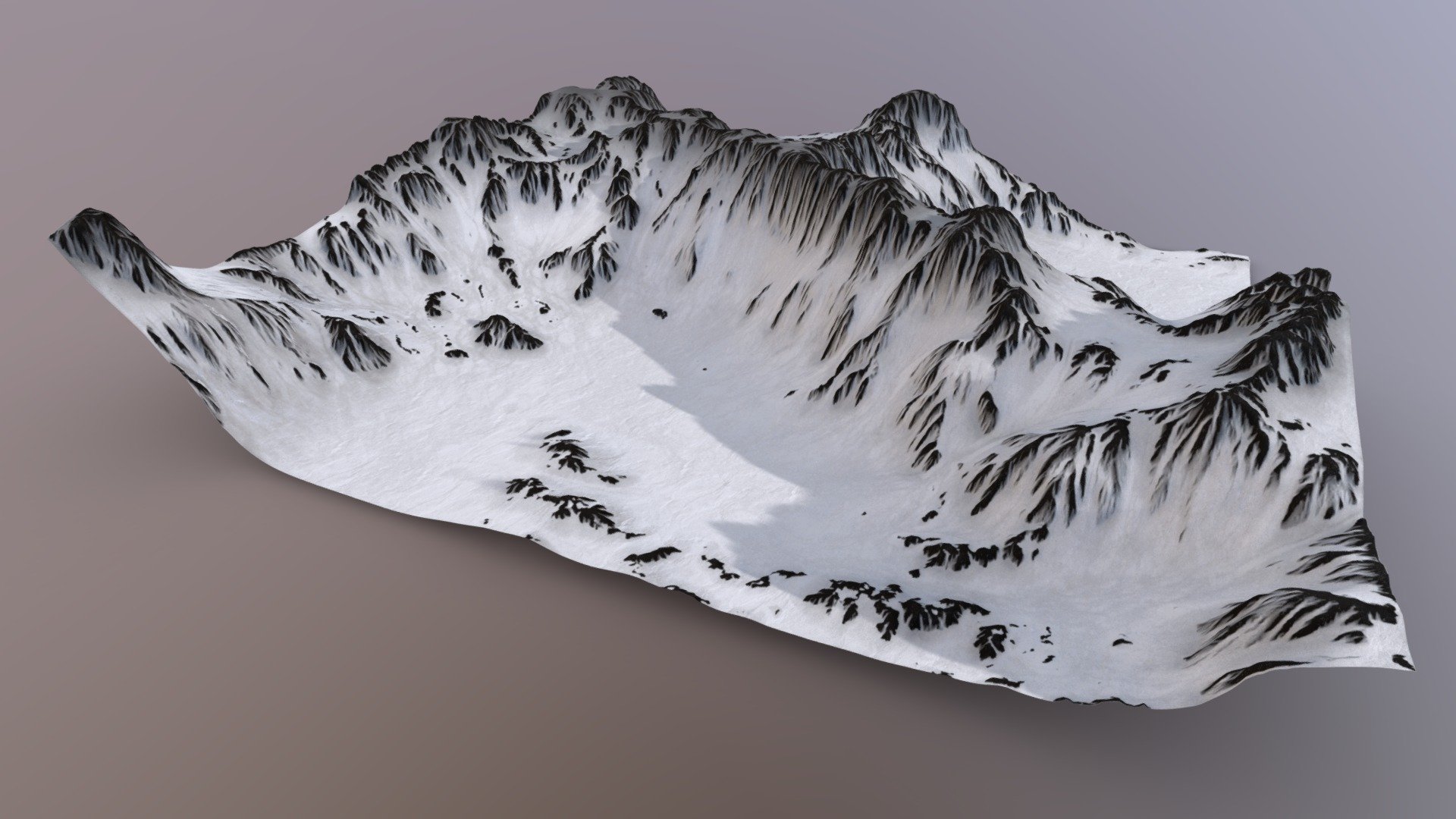 PBR Snowy Mountain - 4K - Download Free 3D model by JP (@JP11555 ...