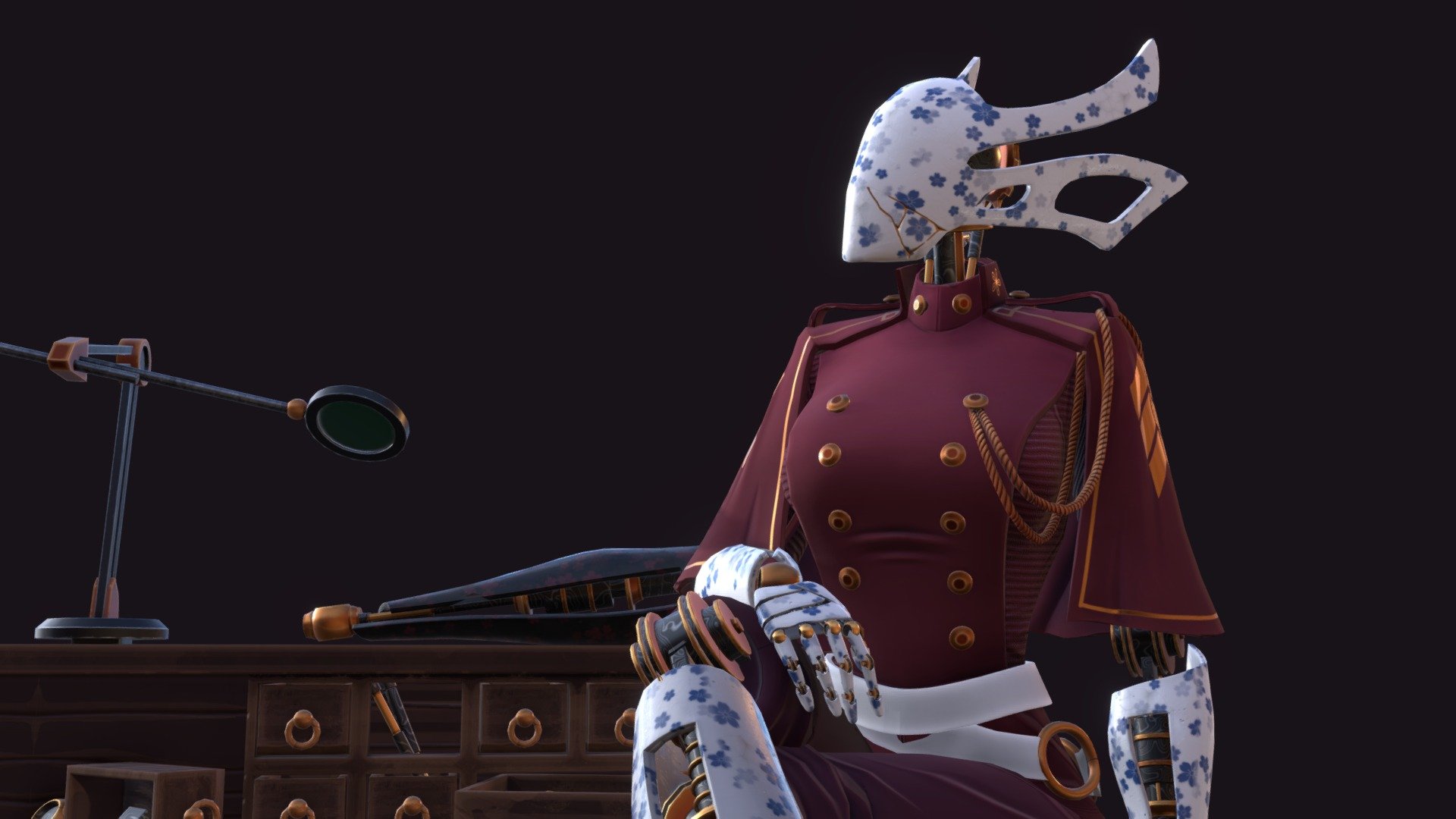 Stylized Character | Victorian Automaton - 3D model by Lulustucru_u ...
