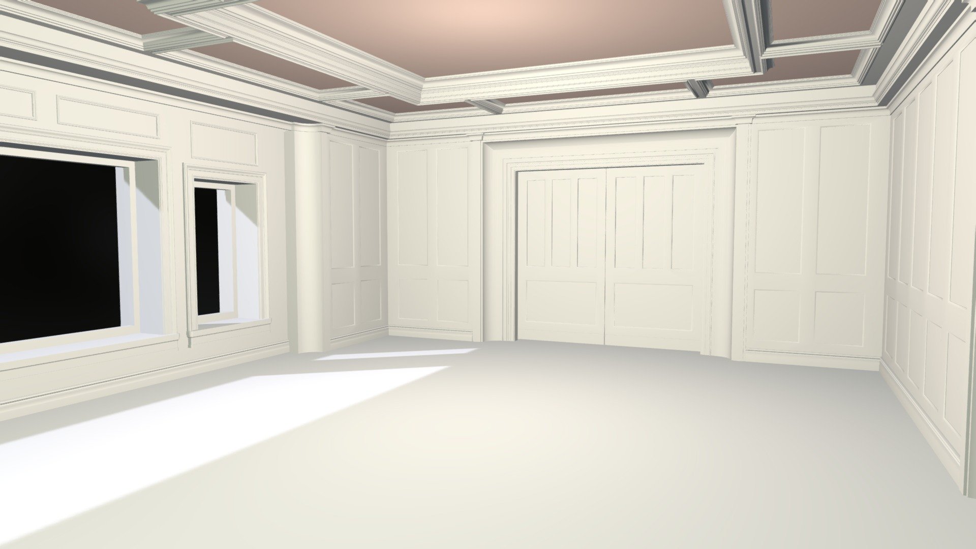 Wood Paneling and ceiling - 3D model by Sakalius [6b1341a] - Sketchfab