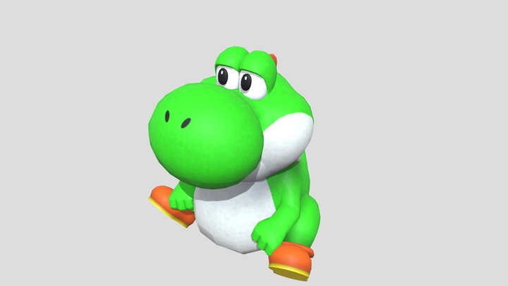 Yoshi 3D models - Sketchfab