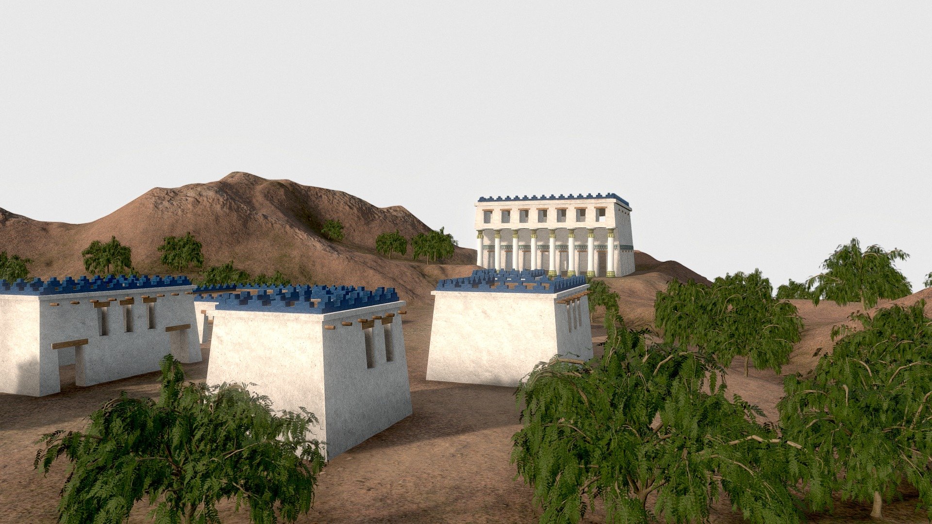 Persian_Historical_Village - 3D model by Iskandar (@iskandar.rasulov ...
