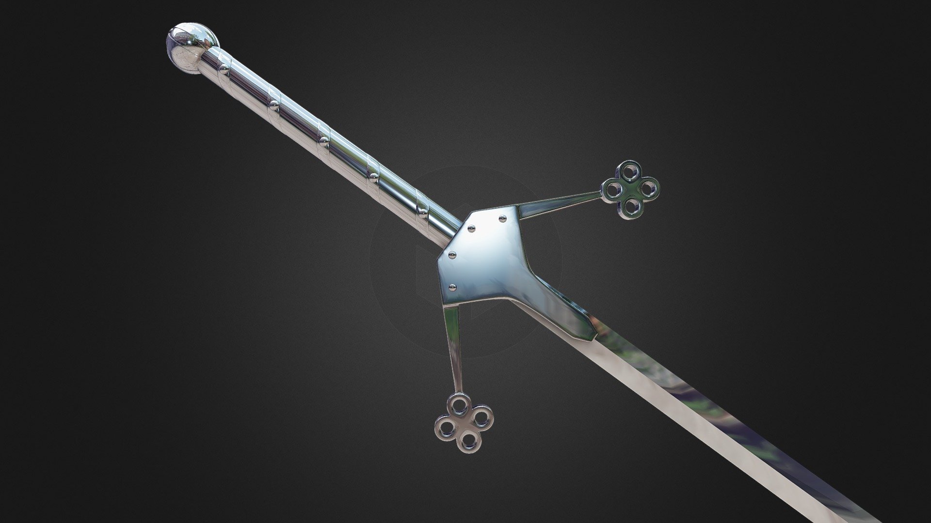 Sword 183 Claymore - 3D model by the Georgeous (@thegeorgeous) [6b17129 ...