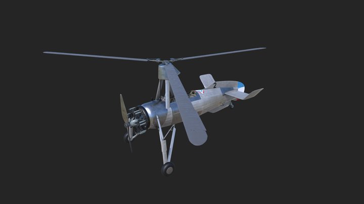 Autogyro 3D models - Sketchfab