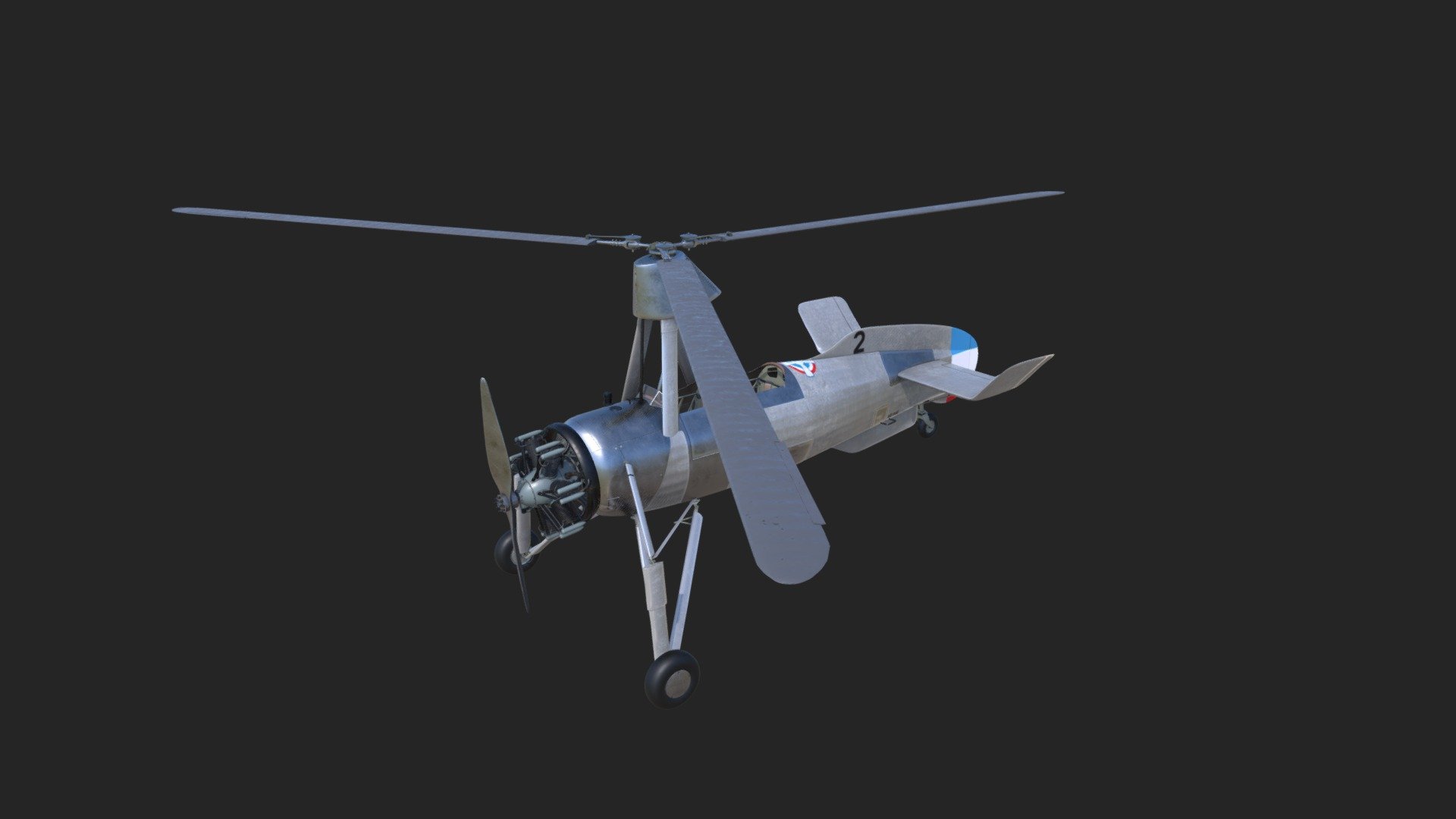 Cierva C30 - Buy Royalty Free 3D model by micapaconi [6b1714f ...