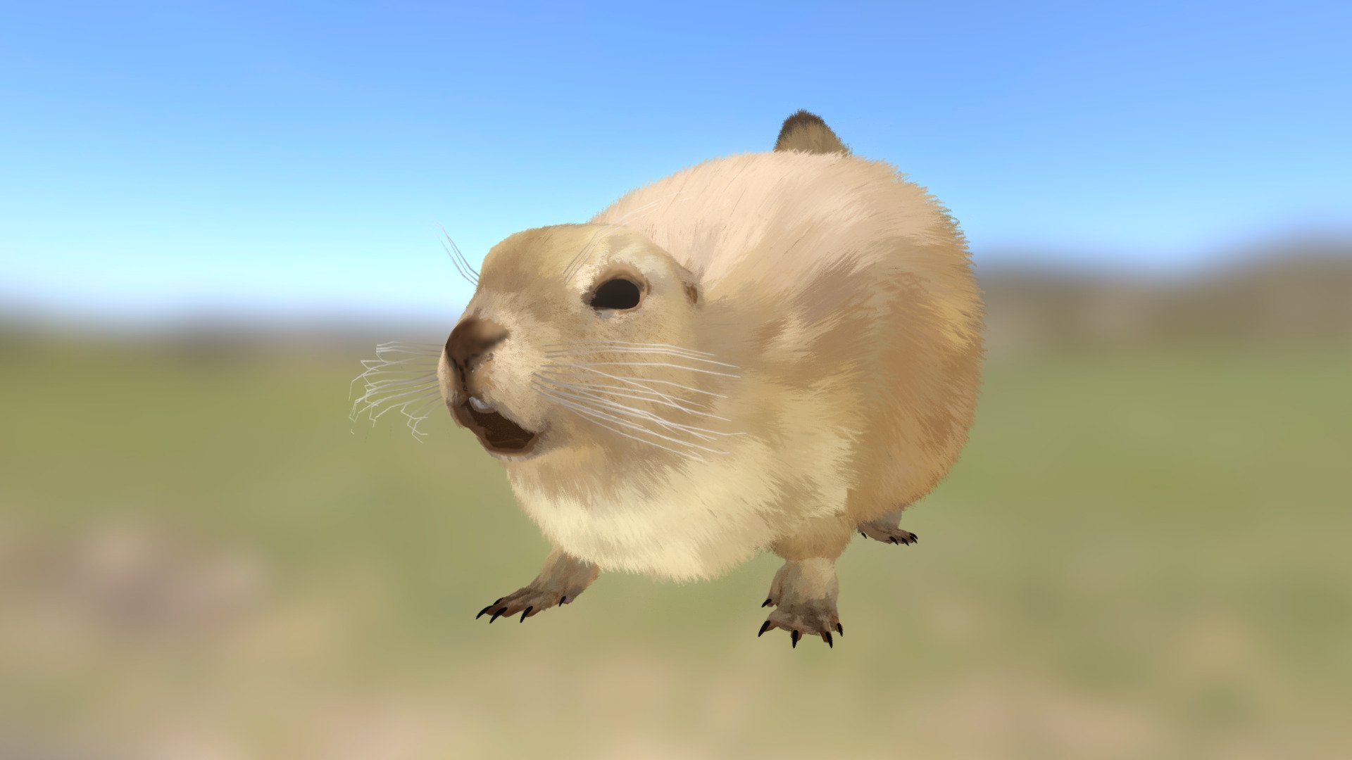 Prairie Dog - Download Free 3D model by sadcats [6b18de0] - Sketchfab