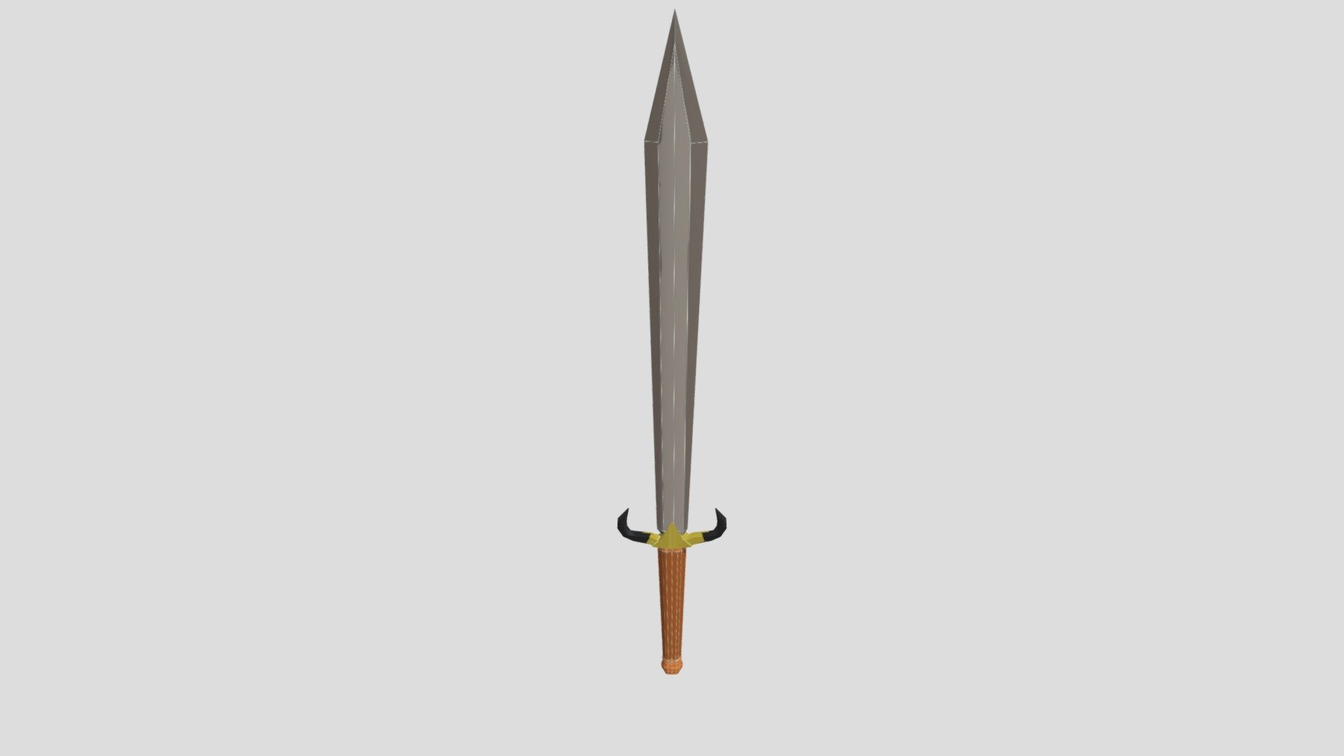 Lowpoly Sword - Download Free 3D model by noa.leonardsson [6b191e1 ...