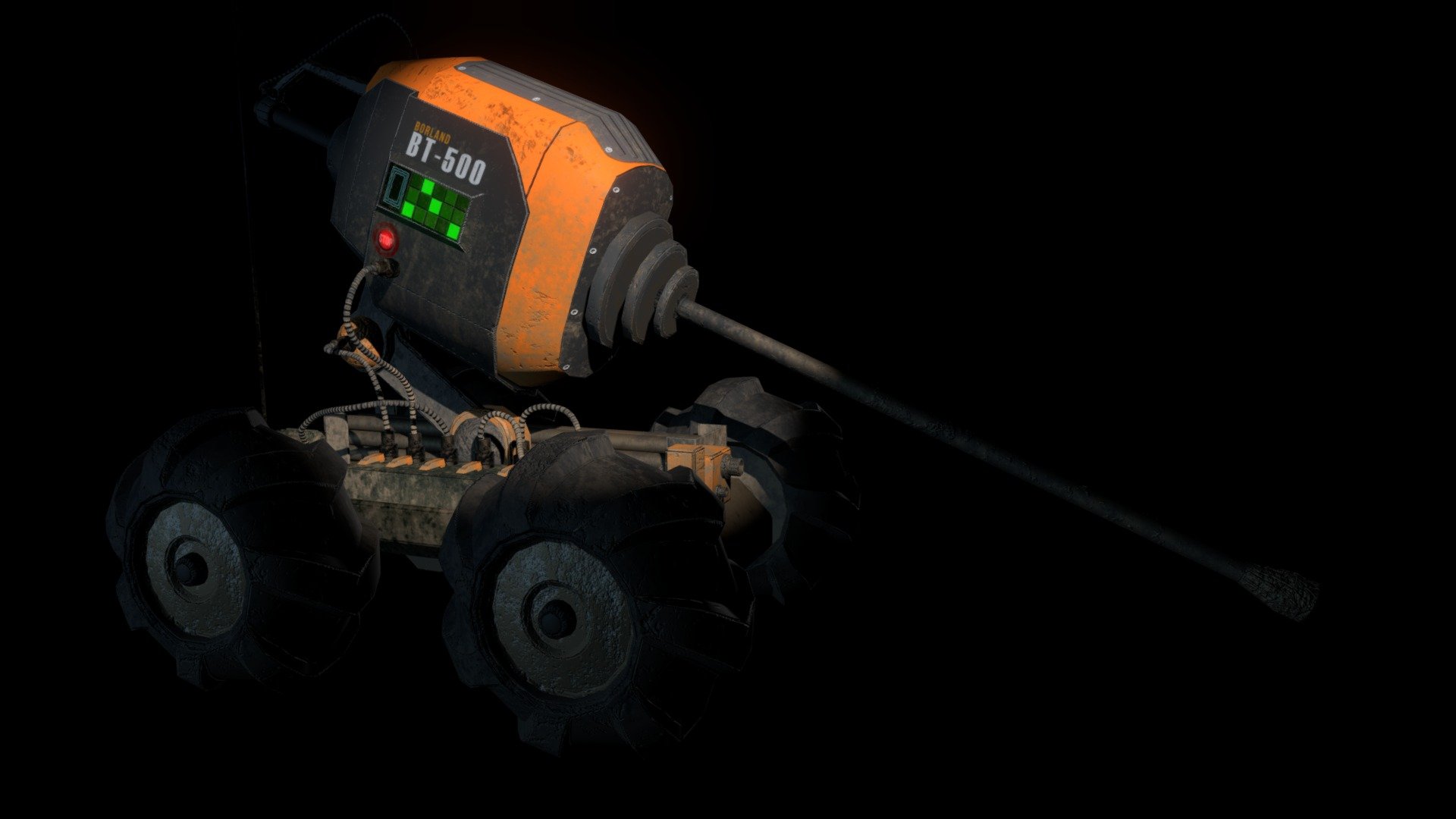 Drill robot - 3D model by cwat [6b192fe] - Sketchfab