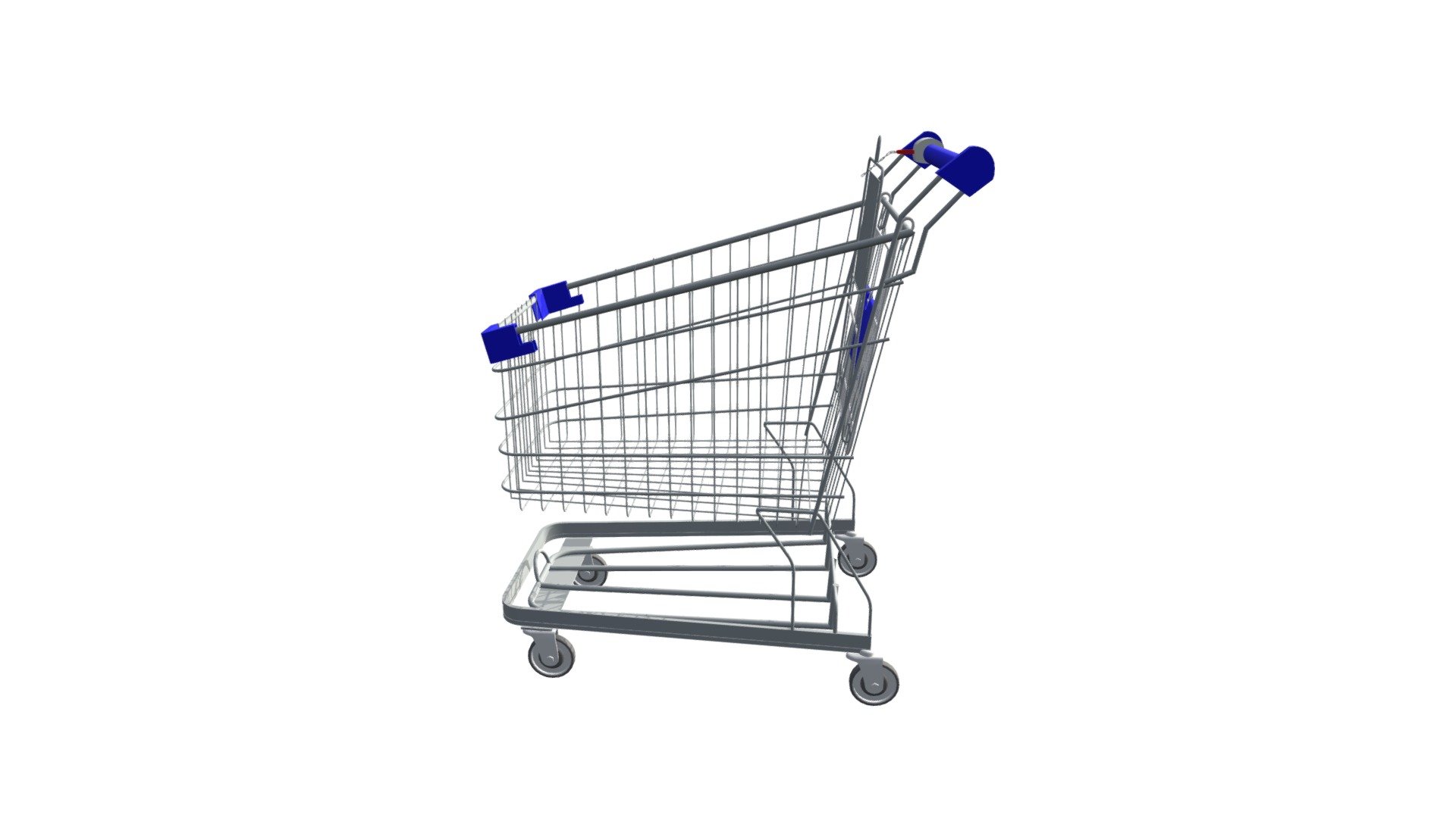 WIRE SHOPPING TROLLEY - Download Free 3D model by estella ...